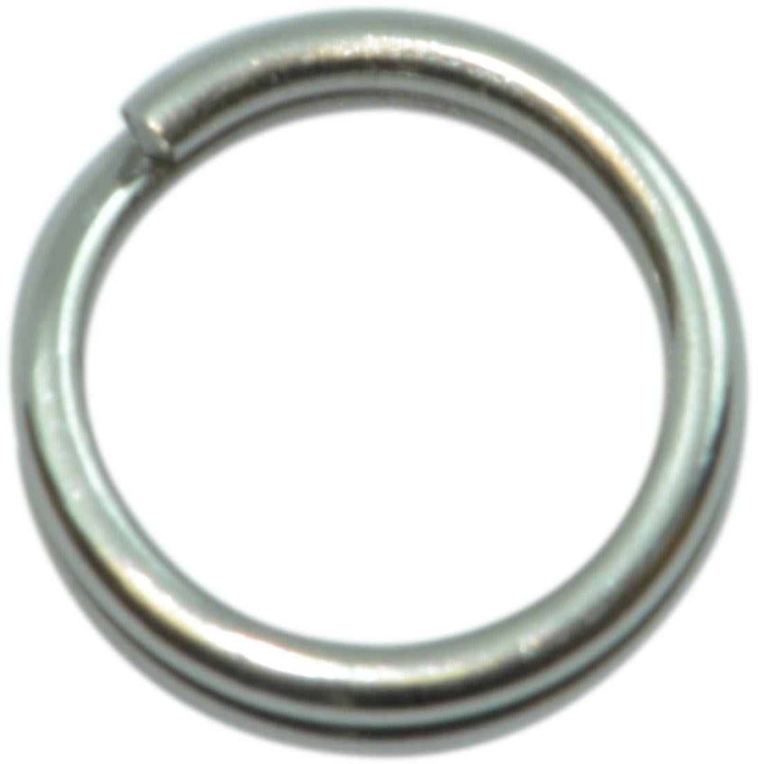 Spro SSTLSRN-6-5 Stainless Split Ring 45 lb 5 Per Pack - Walmart.com