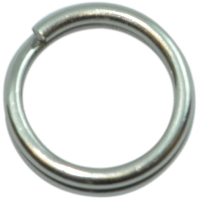 Spro SSTLSRN-6-5 Stainless Split Ring 45 lb 5 Per Pack - Walmart.com