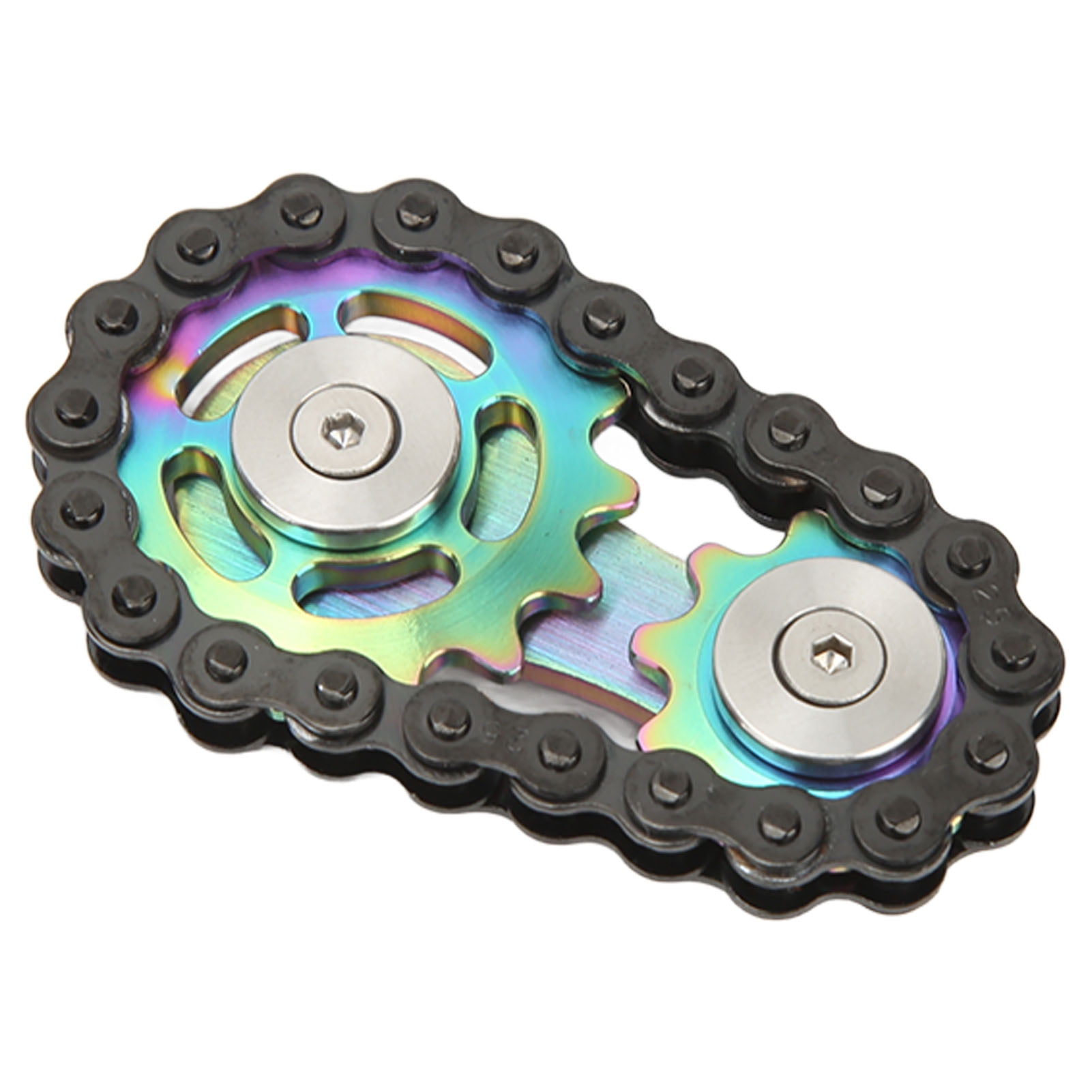 Sprockets Chain Fidget Toys Metal Sensory Bike Chain Gears Fidgets ...