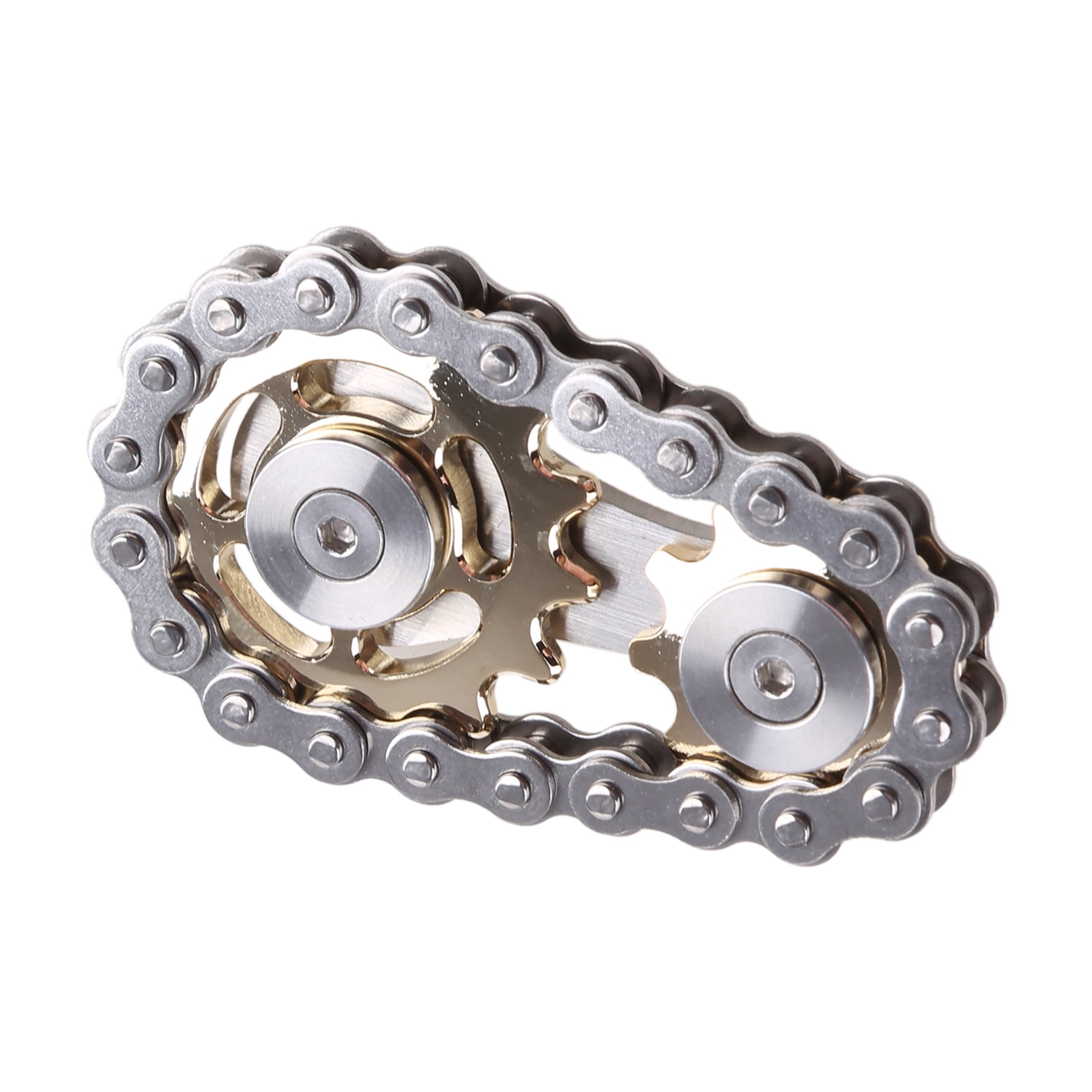 Sprockets Flywheel Fingertip Gyro Sprockets Chains EDC Metal Toy Gear ...