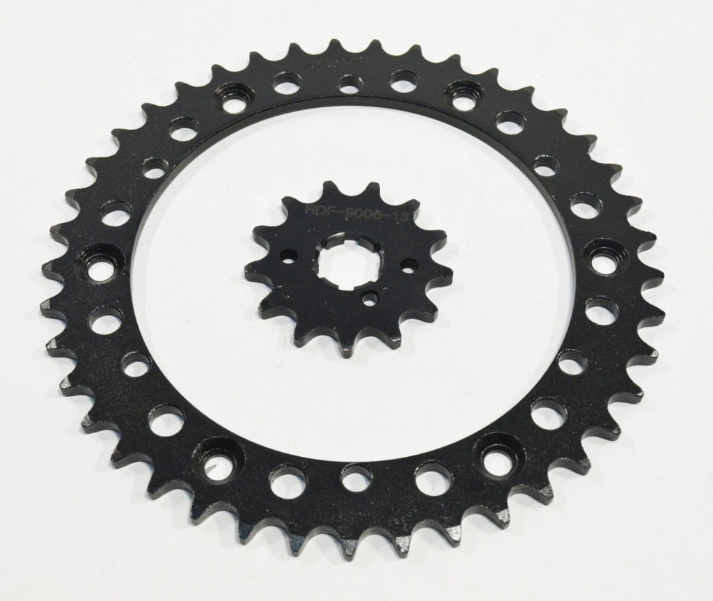 Piñón Trasero 520 Gold O-Ring Chain & Sprocket Set Yamaha YFZ350 350 ...