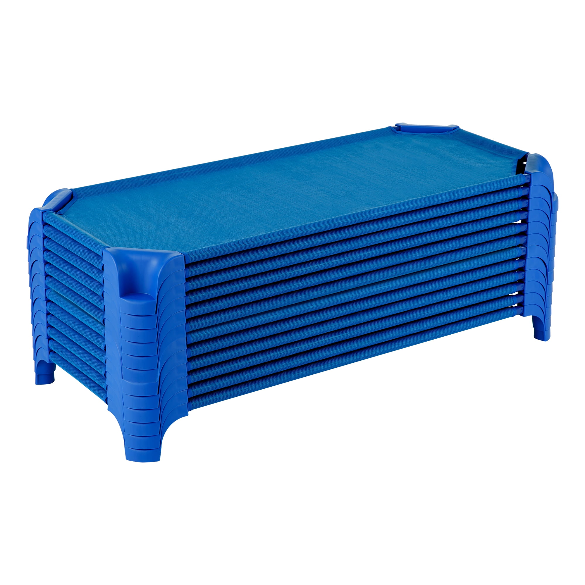 Sprogs Deluxe Heavy-Duty Stackable Daycare Naptime Cots with Easy Lift ...