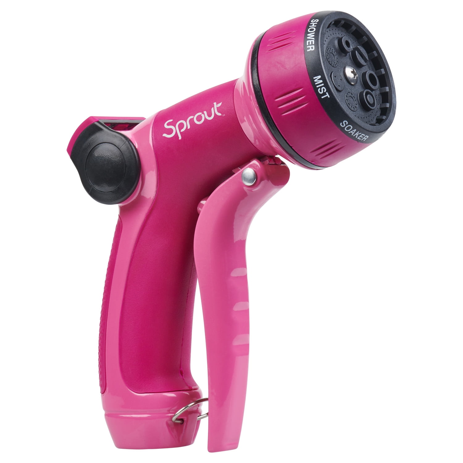 Sprout Front Trigger 7-Pattern Metal Nozzle in Raspberry Red - Walmart.com