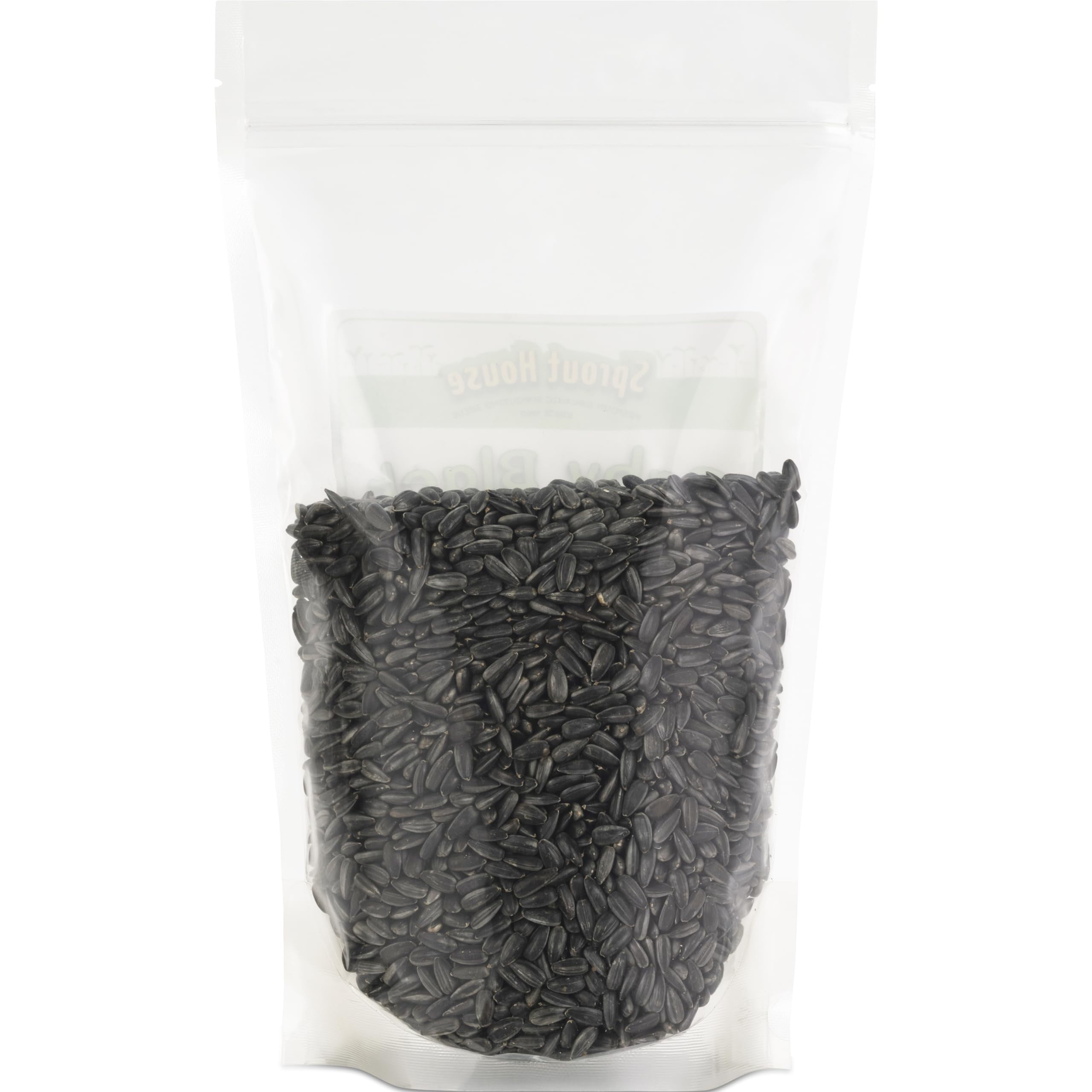 The Sprout House AJH3 Sunflower Seeds 1LB - Certified Organic Black Oil ...