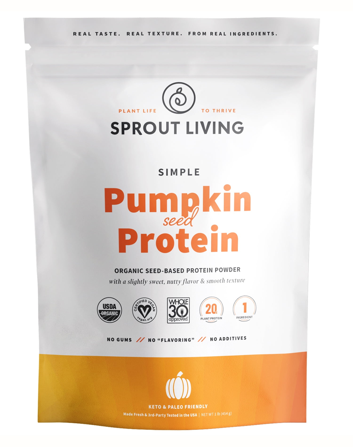 Sprout Living Simple Protein : Organic Pumpkin Seed - 1 lb - Walmart.com