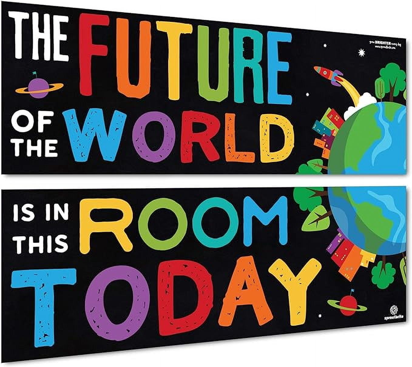 Sproutbrite Classroom Decorations - Banner Posters for Teachers ...