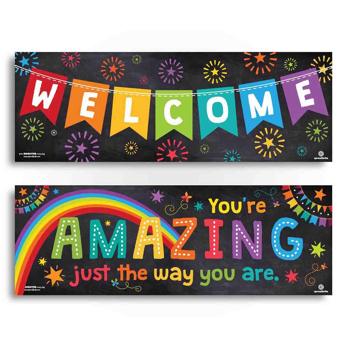 Sproutbrite Classroom Decorations - Posters and Banners for Teachers ...