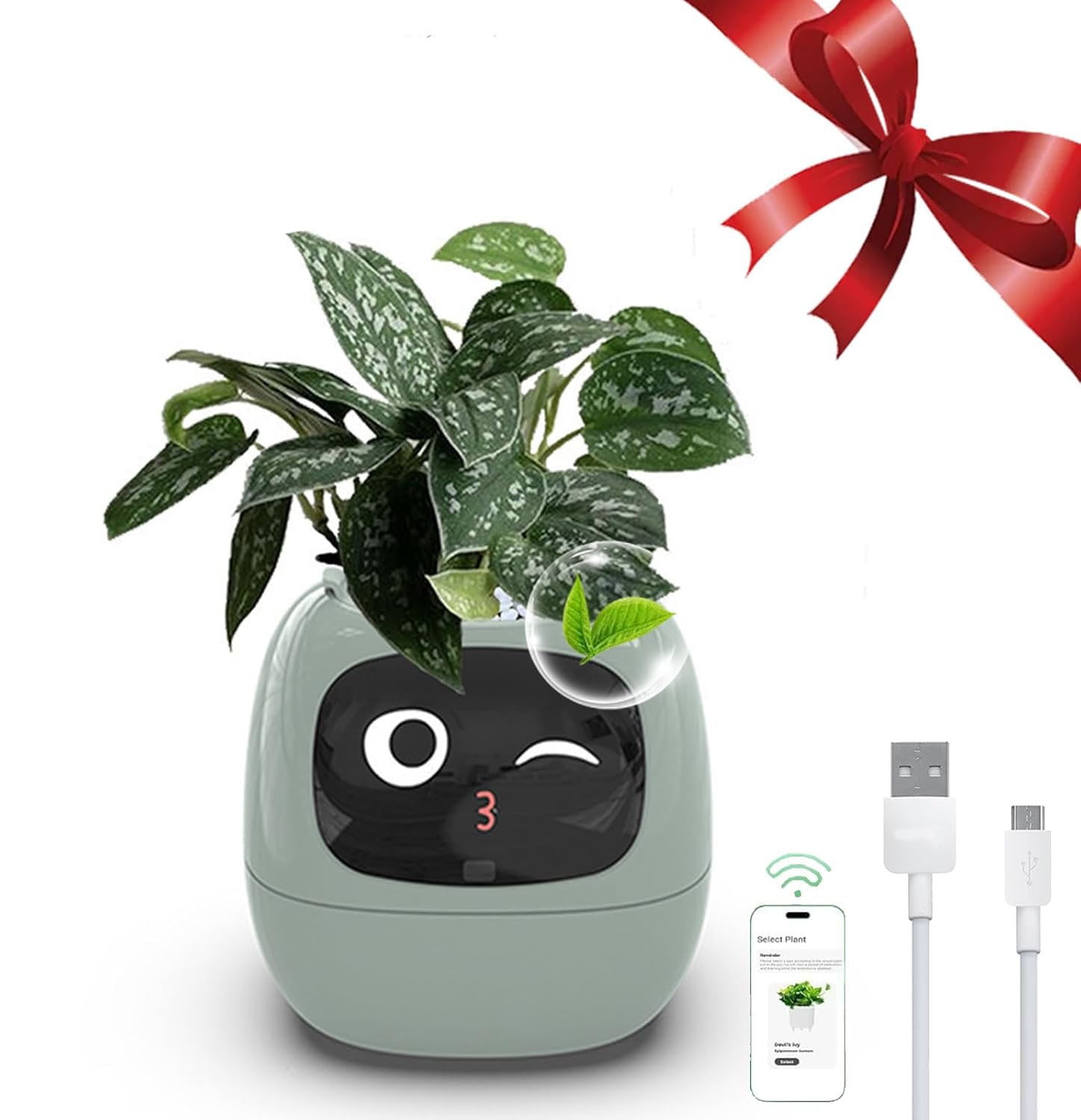 Sproutly-Smart Ai Plant Pot, Plantagotchi Smart Ai Plant Pot, Smart Pot ...