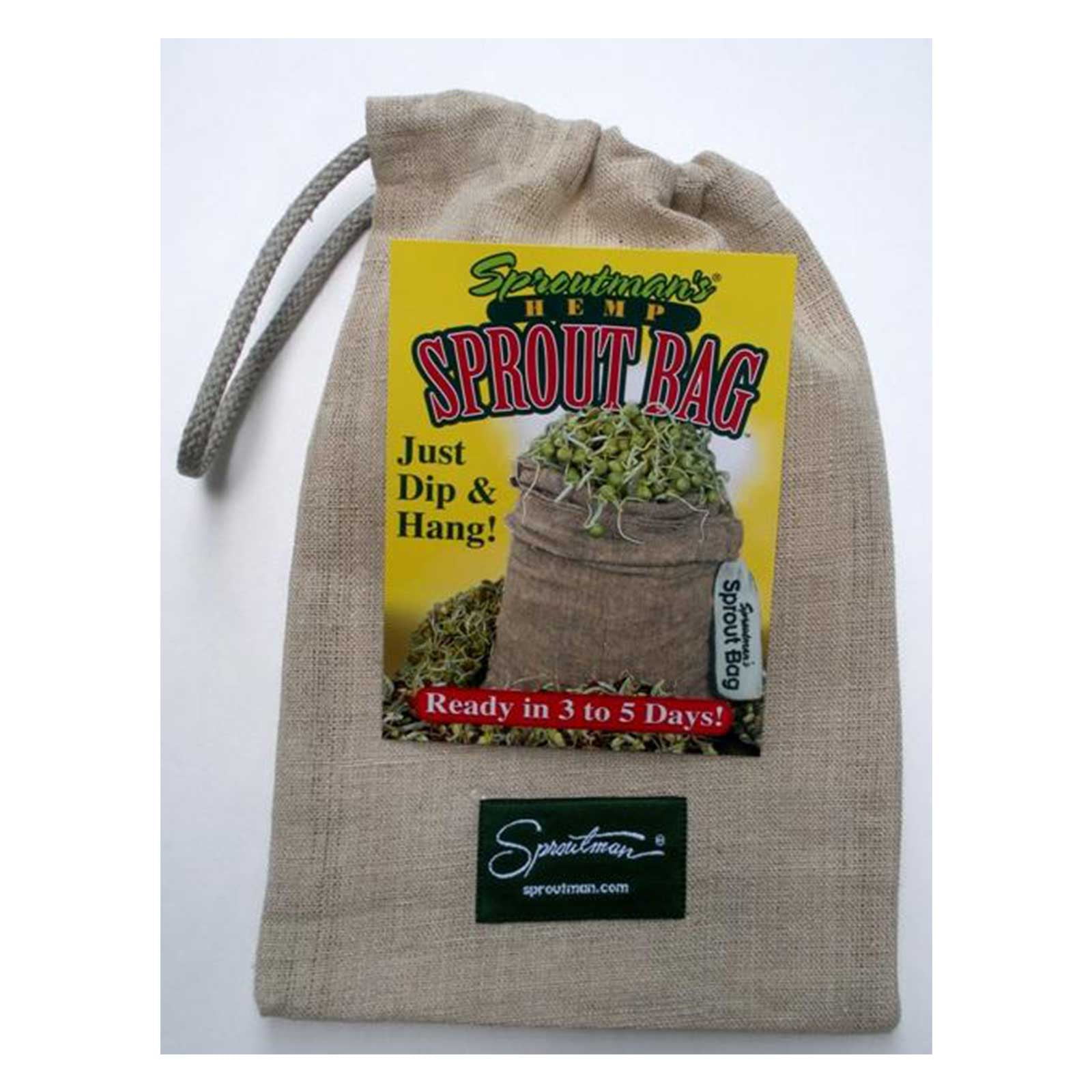 Sproutman Hemp Sprout Bag - Quantity 2 - Grow Sprouts - Walmart.com