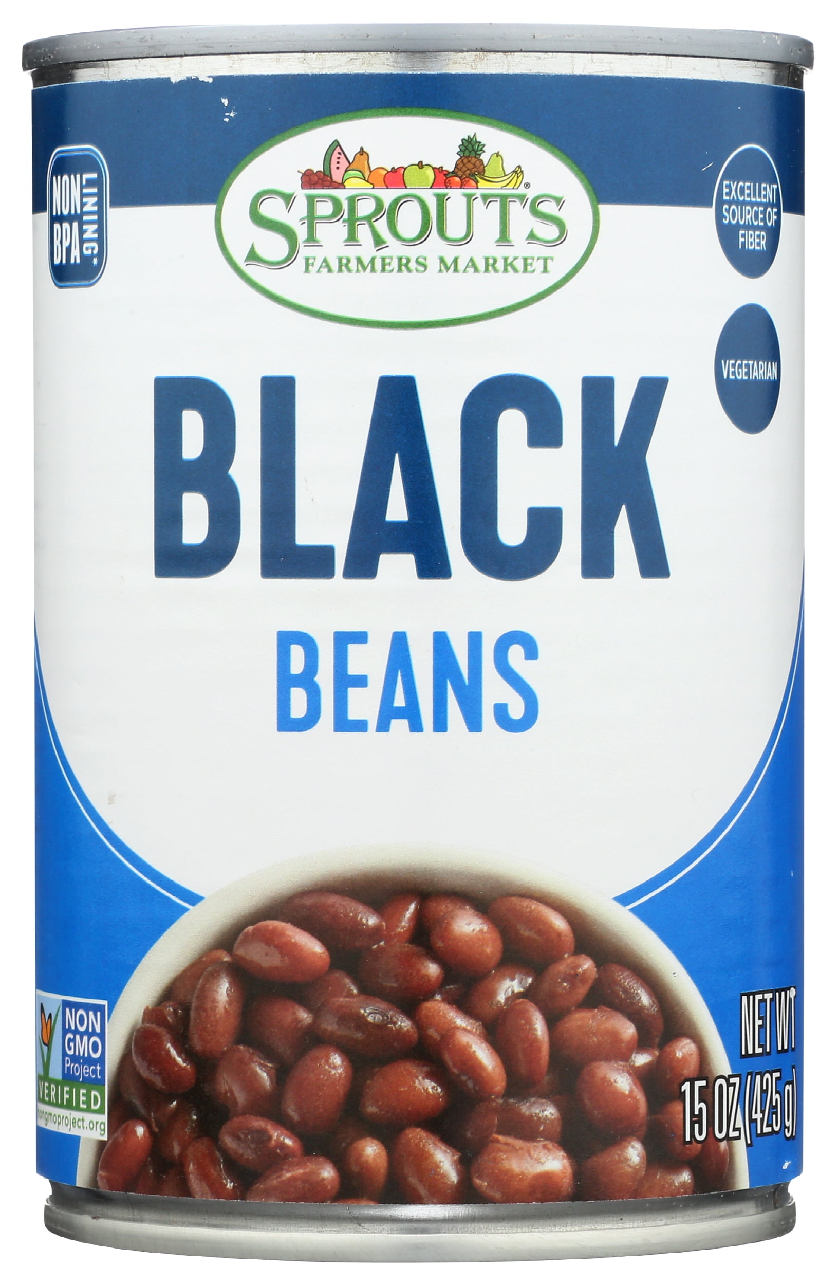 Sprouts Farmers Market , Beans-Black , 15 Ounce Pack Of 12 - Walmart.com