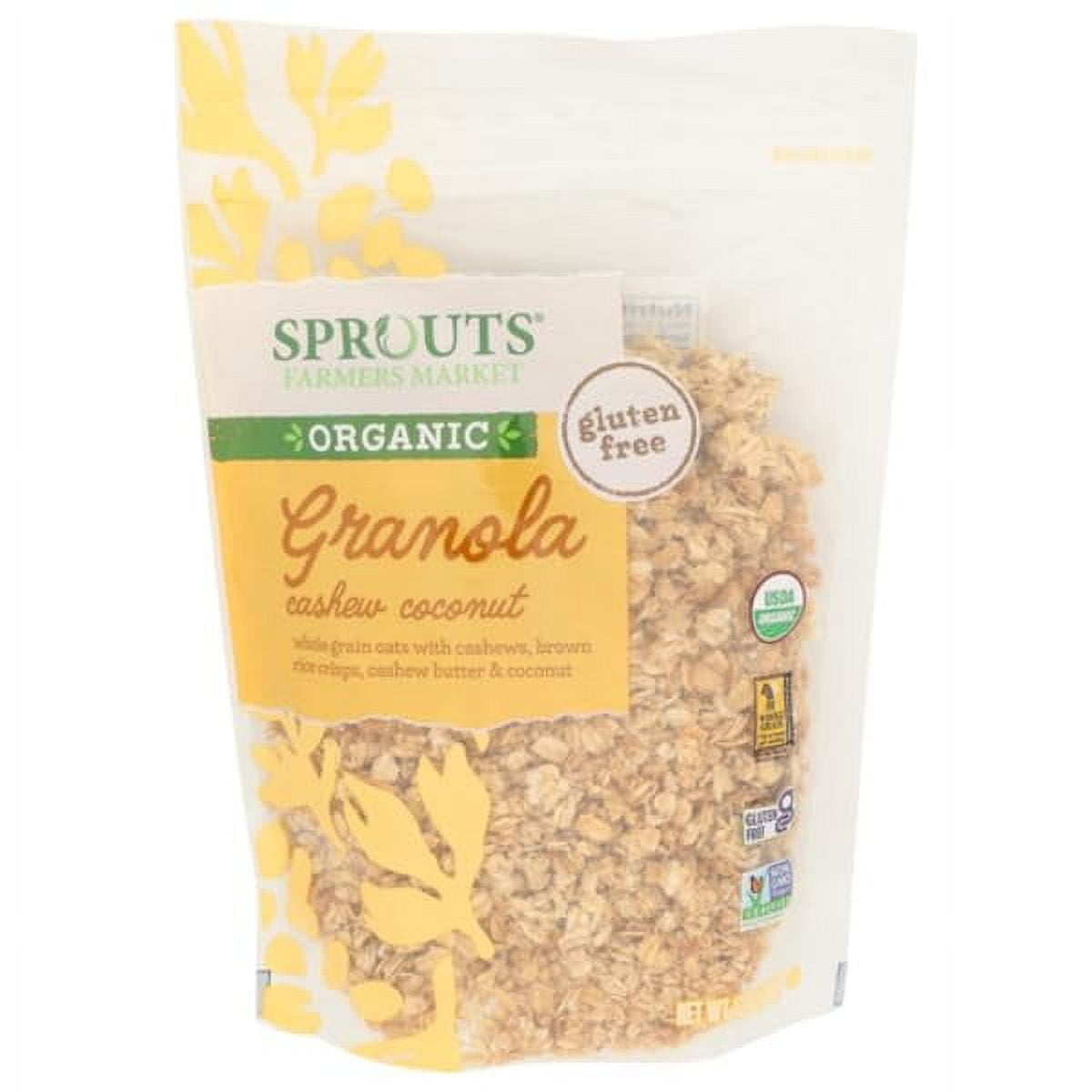 Sprouts Organic Cashew Coconut Granola - 12 oz (340g) - Walmart.com