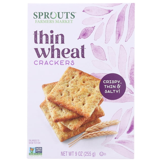 Sprouts Thin Crackers 12 | Snack crackers for food outlets - Walmart ...