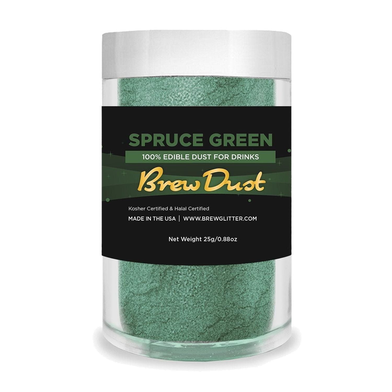 Brew Dust - Spruce Green Edible Drink Powder - Silky Swirl, Beverage ...