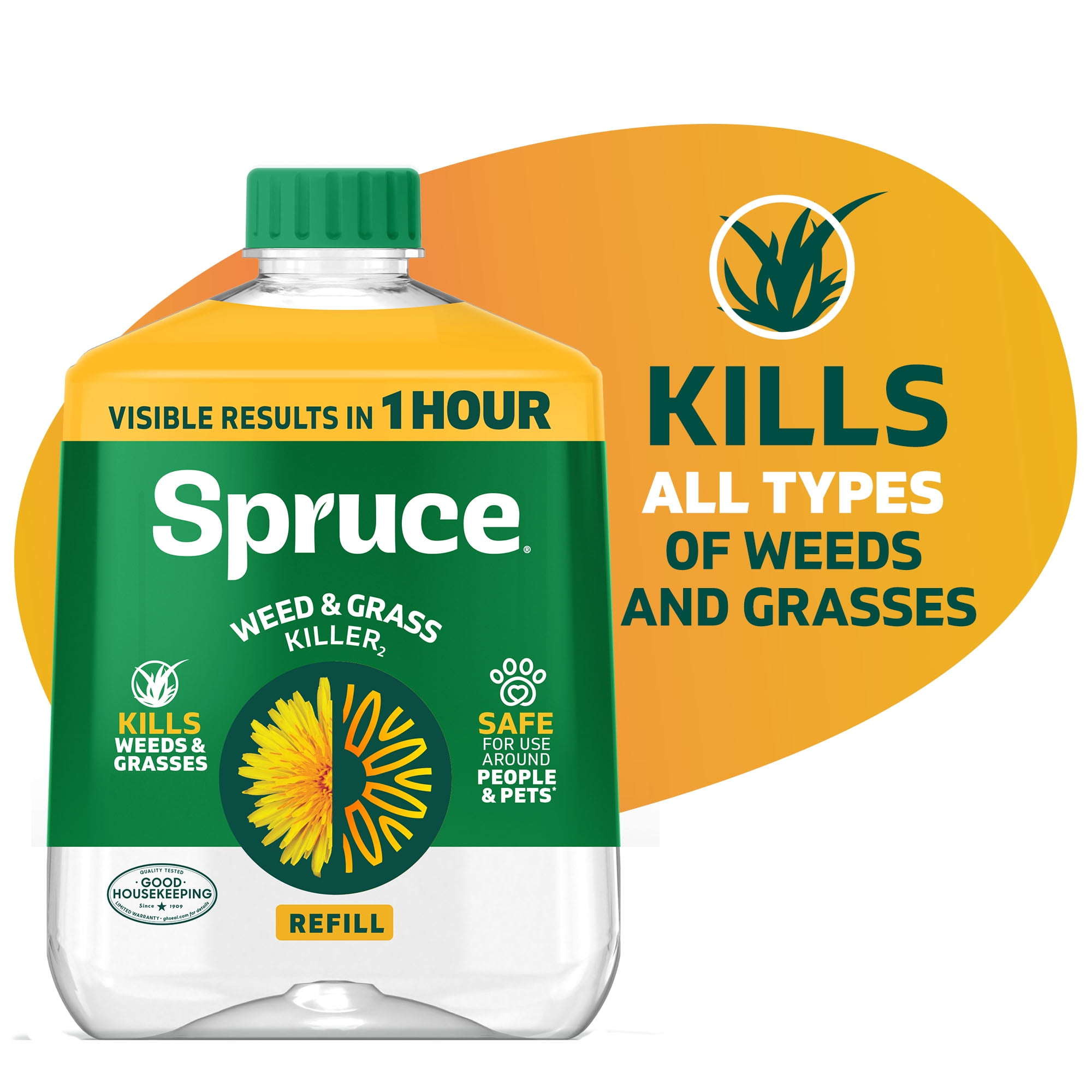 Customer reviews for Spruce Snap & Spray Weed & Grass Killer Refill ...