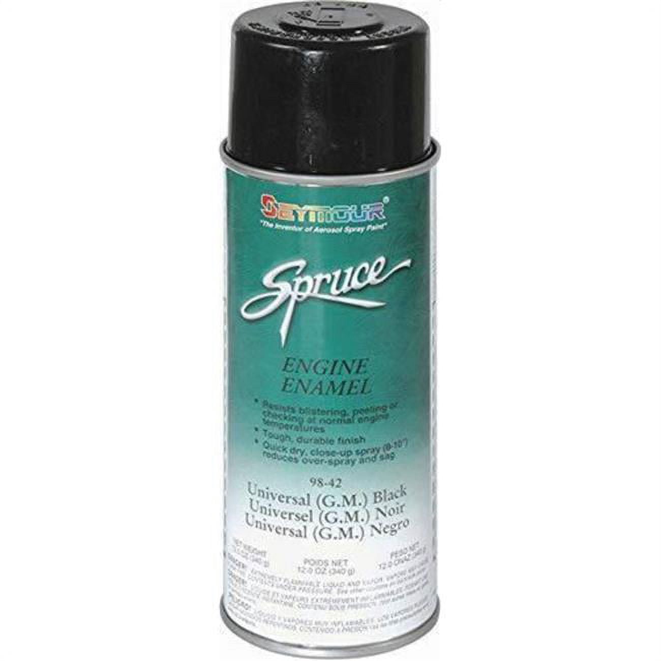 Spruce Universal Black Engine Enamel Paint - Walmart.com