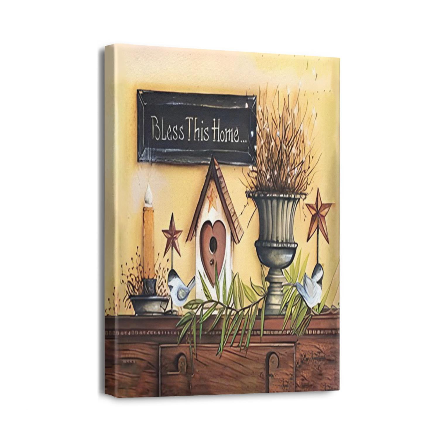 Spruce Up Your Bathroom with a Rustic 12x16 in Poster Unframed ...