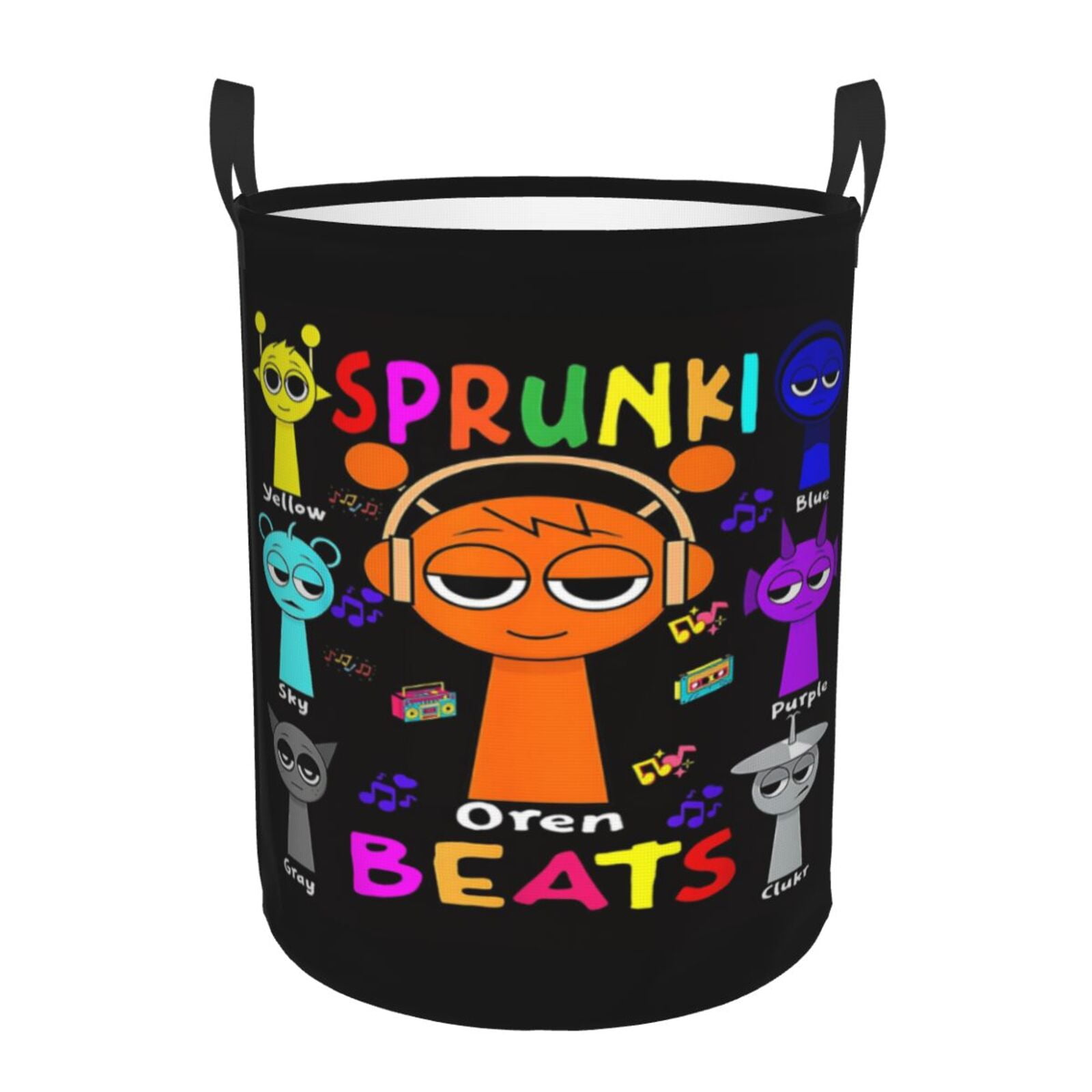 Sprun-Ki 3d Graphic Flame Laundry Basket Fire Flame Clothes Hamper ...
