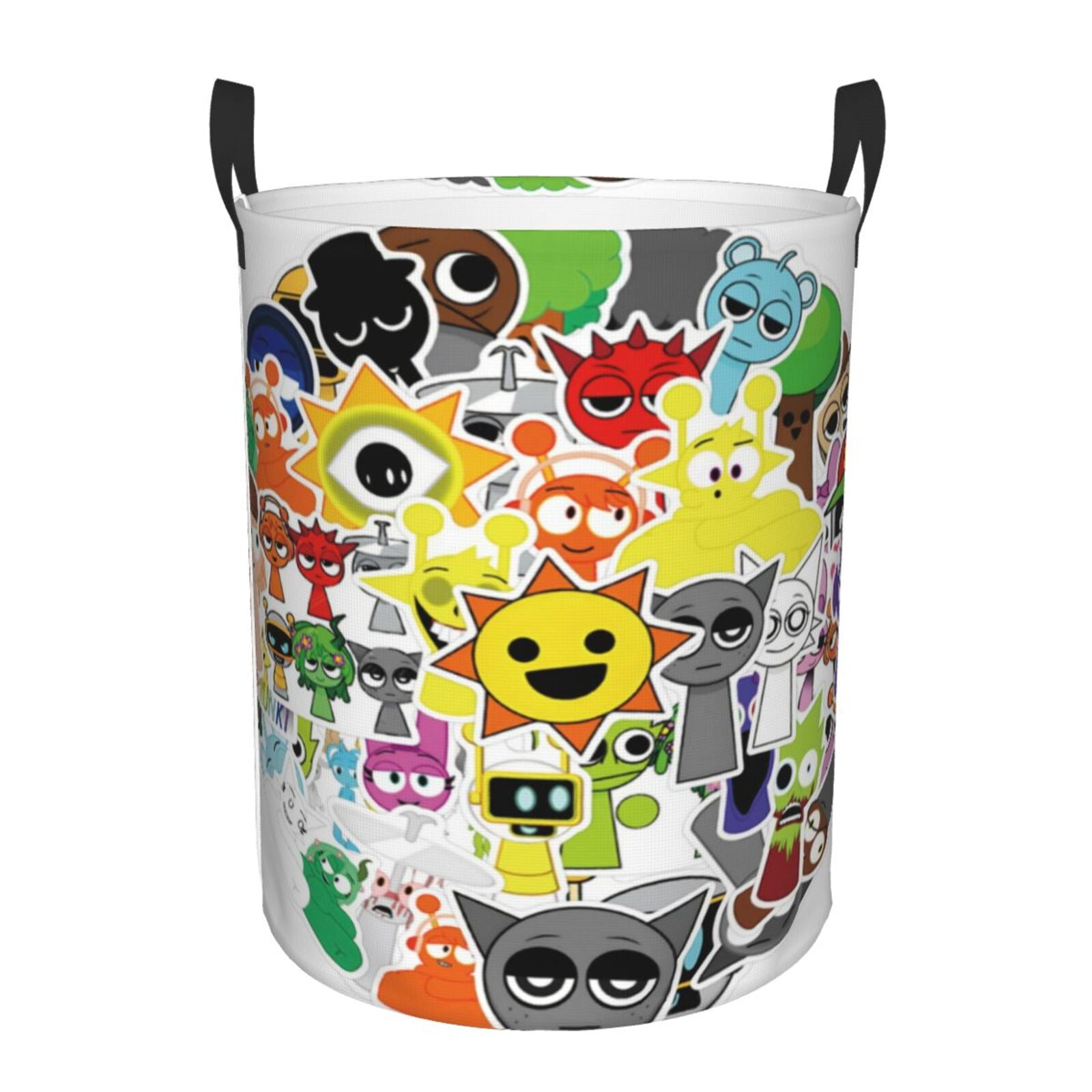 Sprun-Ki 3d Graphic Flame Laundry Basket Fire Flame Clothes Hamper ...