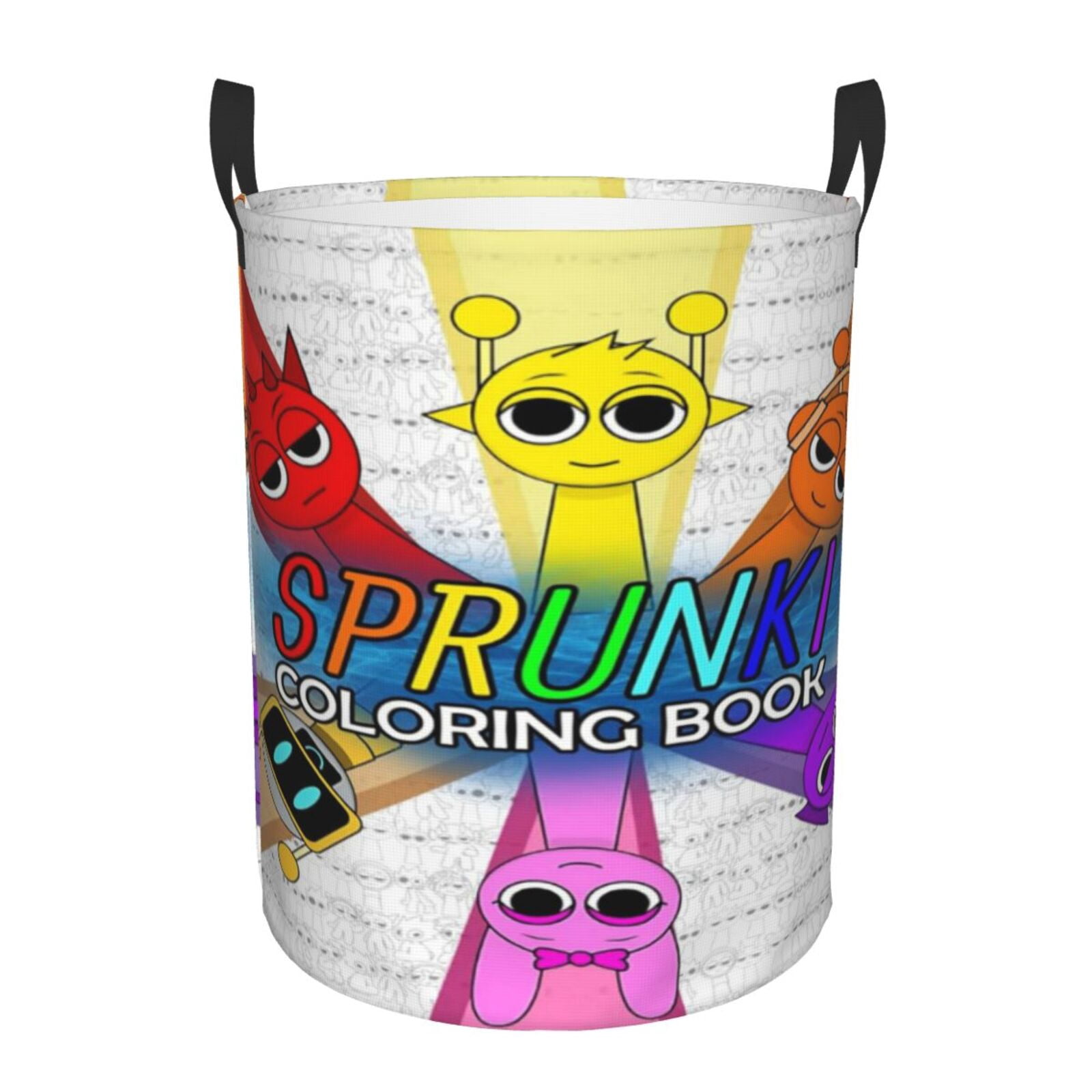 Sprun-Ki 3d Graphic Flame Laundry Basket Fire Flame Clothes Hamper ...
