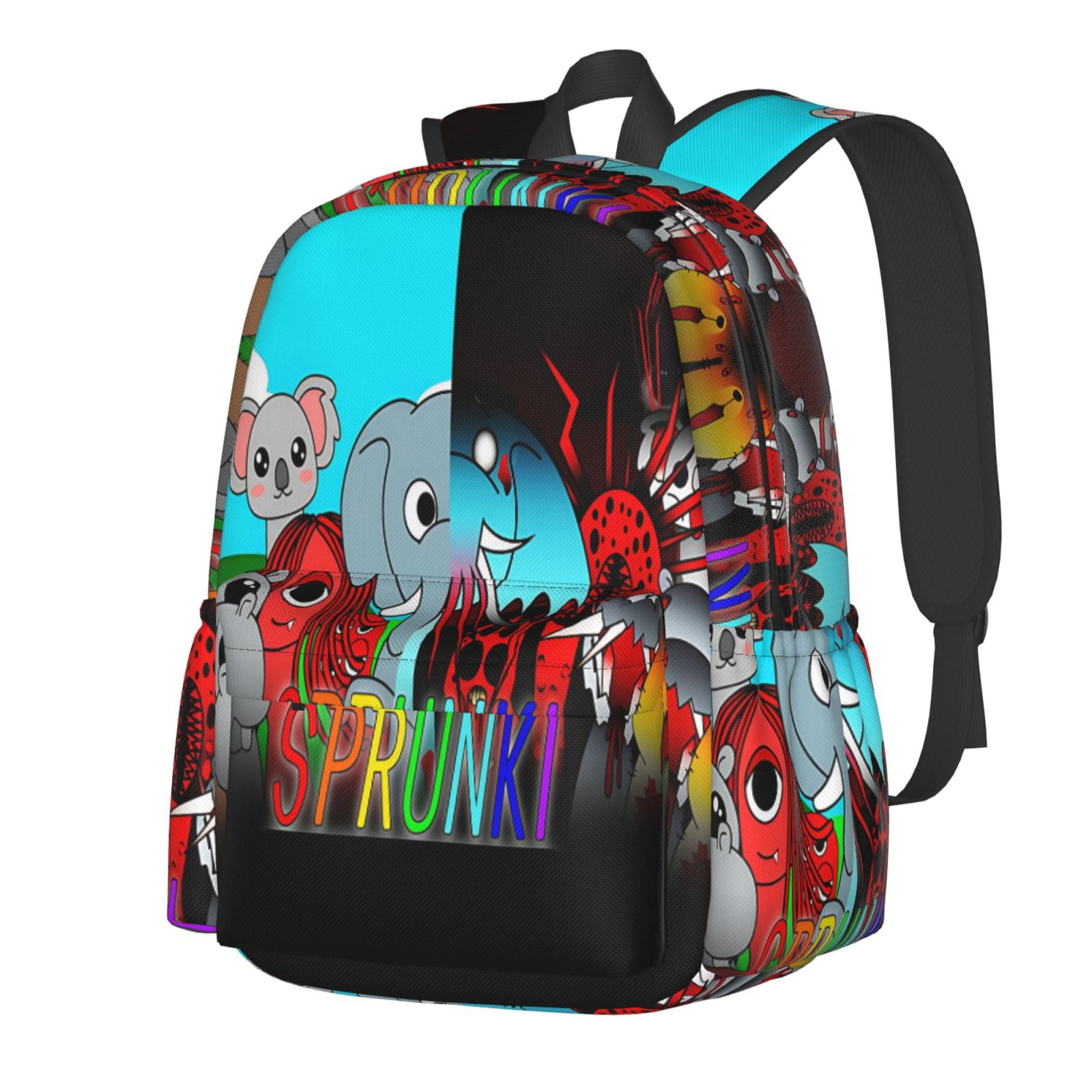Sprun-Ki Backpack Cartoon Backpacks Travel Laptop Daypack 17 Inch Bags ...