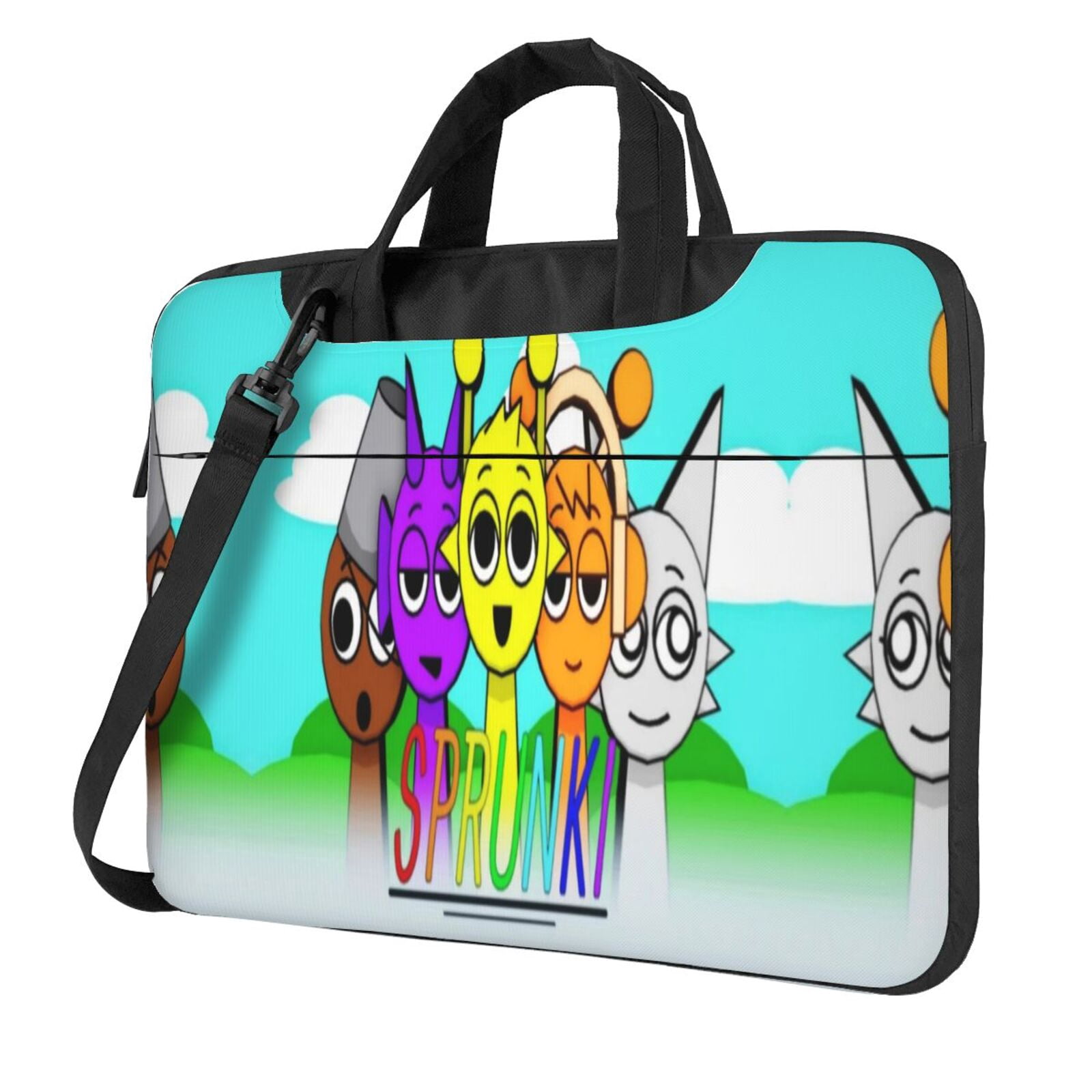 Sprun-Ki Laptop Bag For Women Men Waterproof Laptop Shoulder Bag 13-15. ...