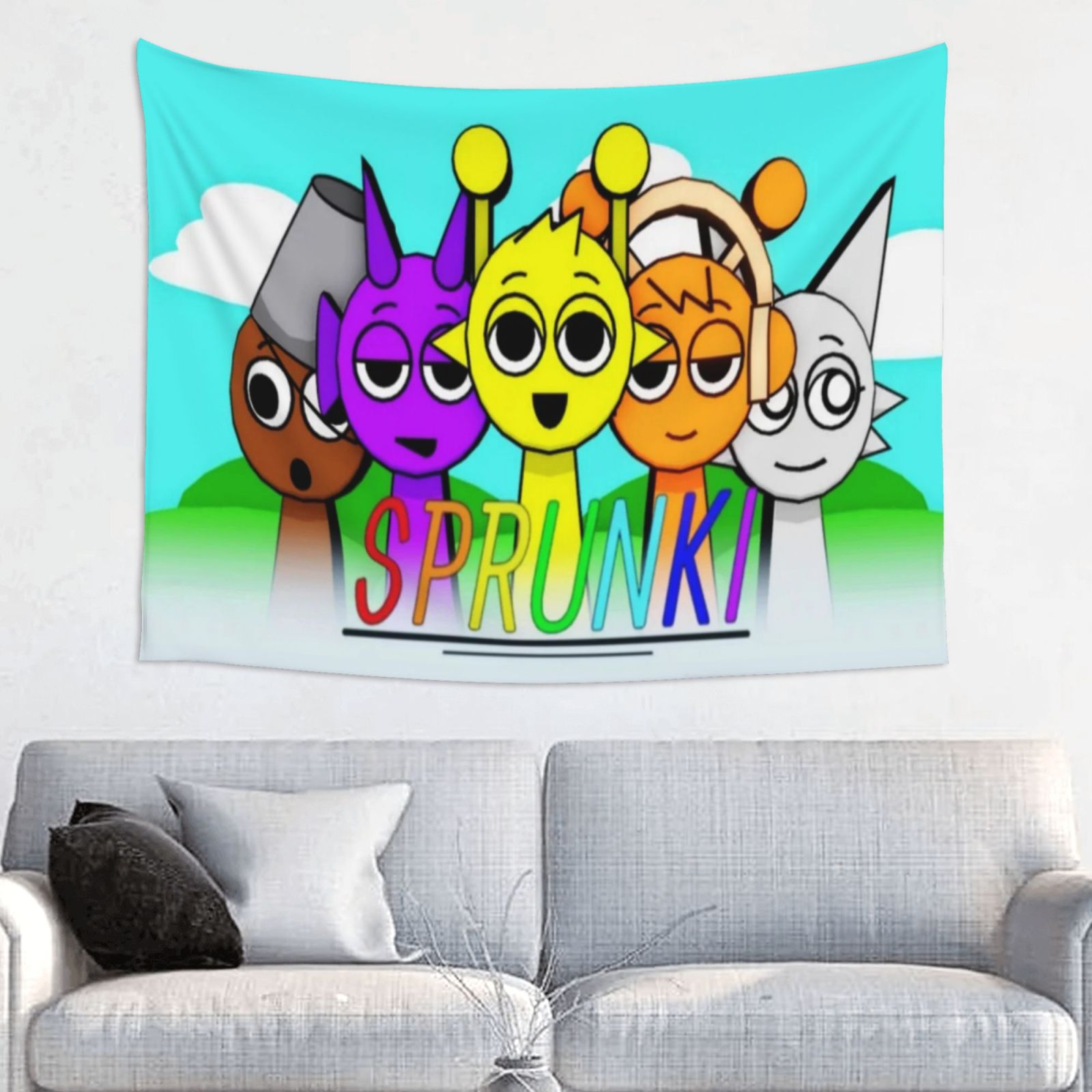 Sprun-Ki Wall Tapestry Poster For Bedroom Aesthetics Funny Room Decor ...