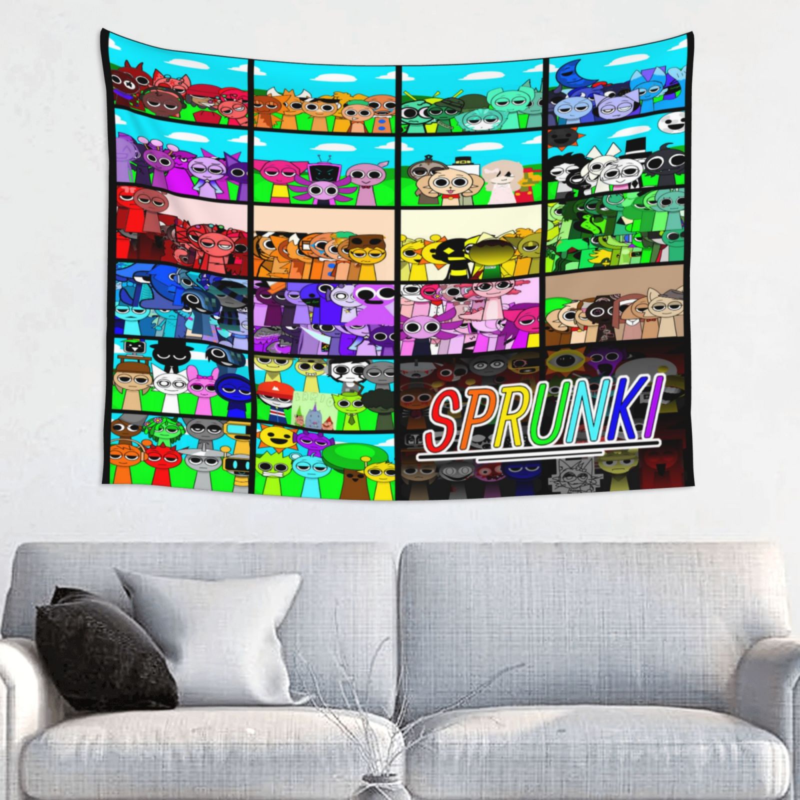 Sprun-Ki Wall Tapestry Poster For Bedroom Aesthetics Funny Room Decor ...