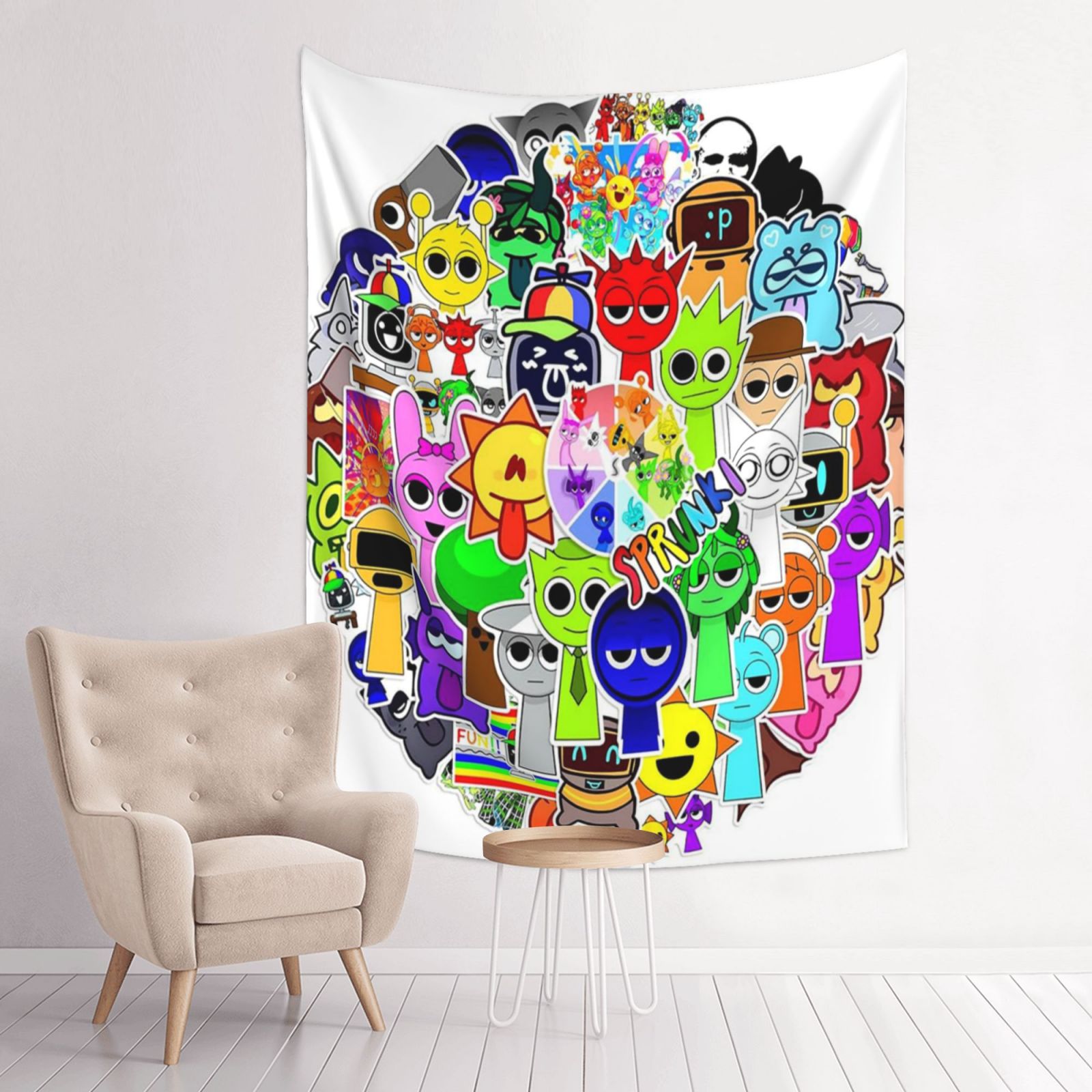 Sprun-Ki Wall Tapestry Poster For Bedroom Aesthetics Funny Room Decor ...