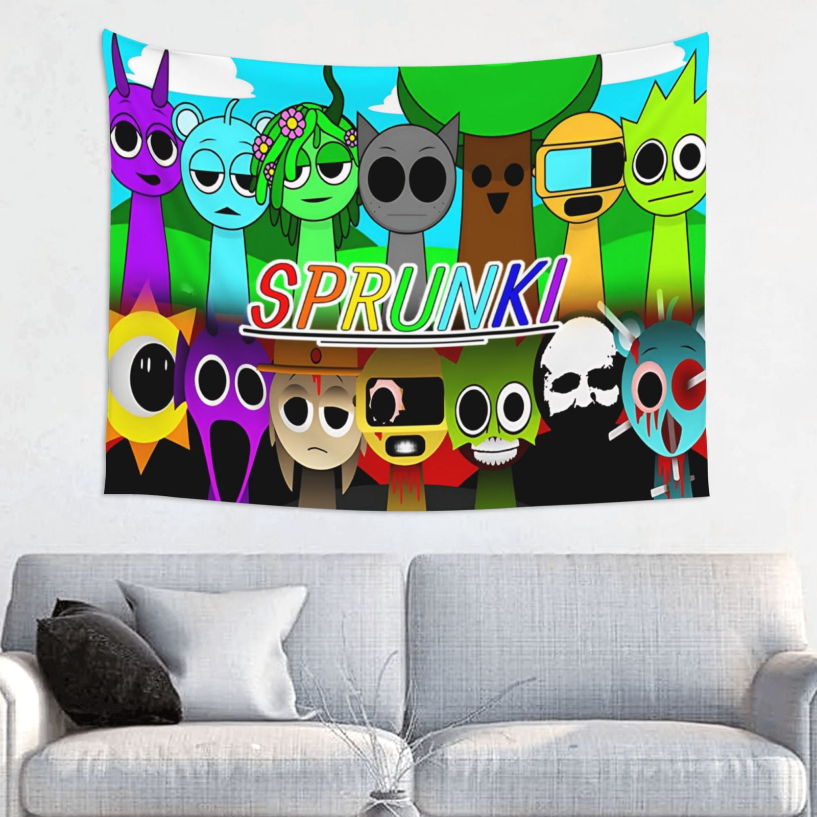 Sprun-Ki Wall Tapestry Poster For Bedroom Aesthetics Funny Room Decor ...