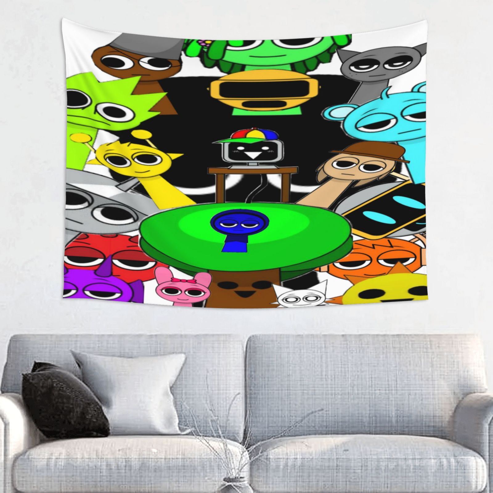 Sprun-Ki Wall Tapestry Poster For Bedroom Aesthetics Funny Room Decor ...