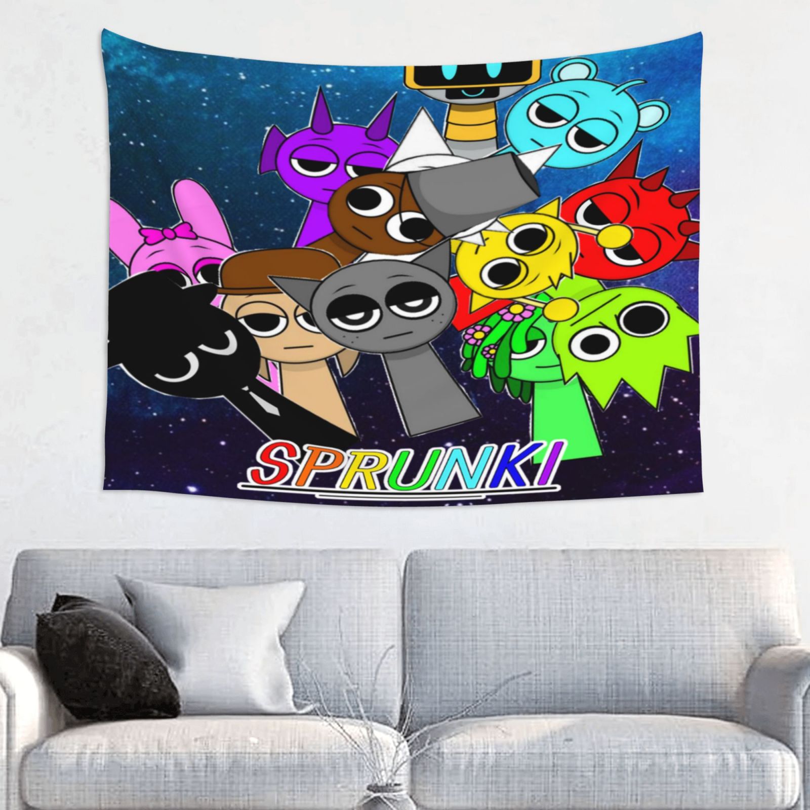 Sprun-Ki Wall Tapestry Poster For Bedroom Aesthetics Funny Room Decor ...