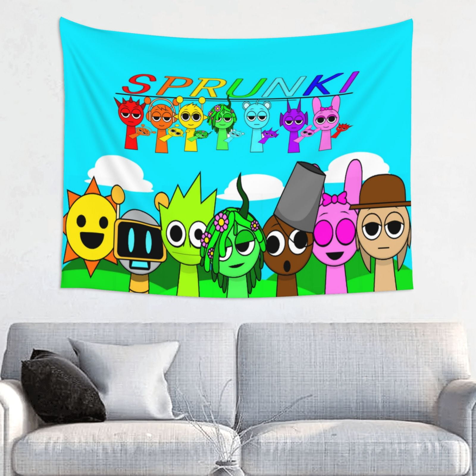 Sprun-Ki Wall Tapestry Poster For Bedroom Aesthetics Funny Room Decor ...