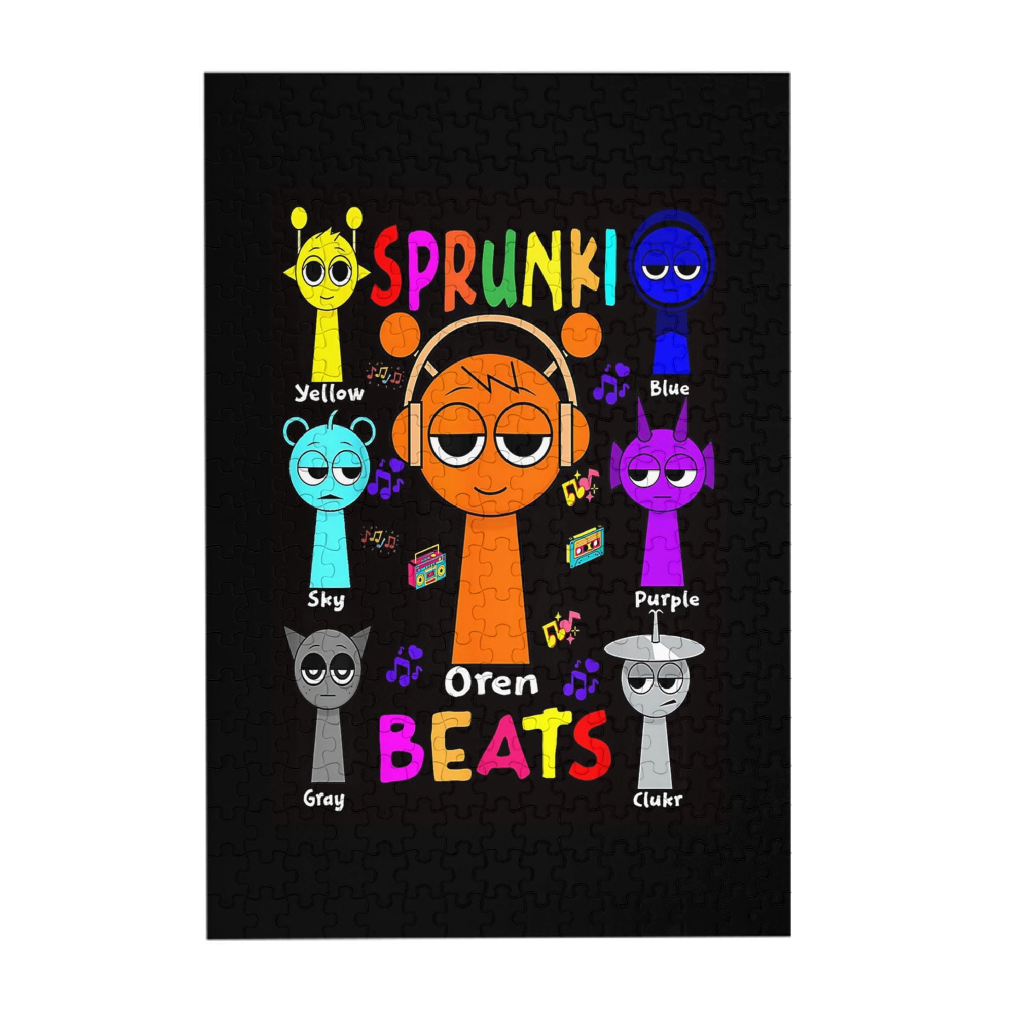 Sprun-Ki Wooden Jigsaw Puzzles Educational Intellectual Puzzle Games ...