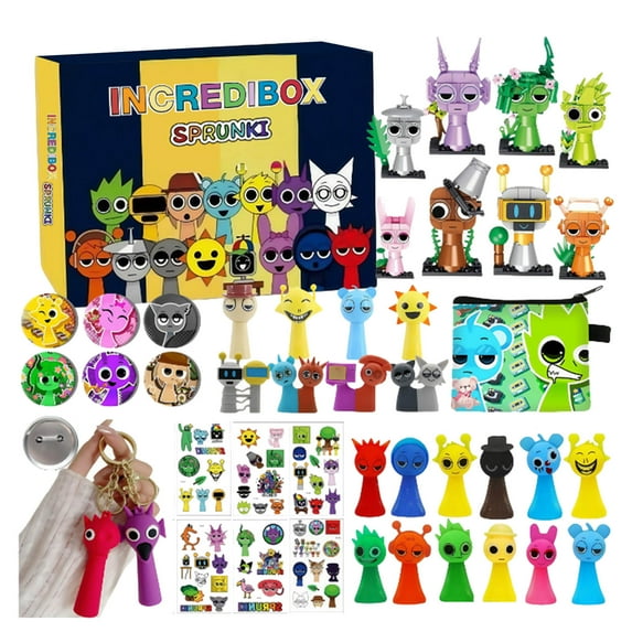 Sprunki 2025 Classic Shows Advent Calendar 24 Days Countdown Calendar ...