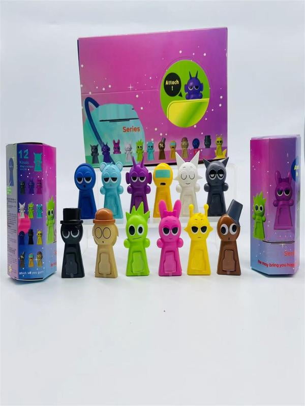 Sprunki Action Figures,Sprunki Toys Sprunkies Game,Office Room Figurine ...