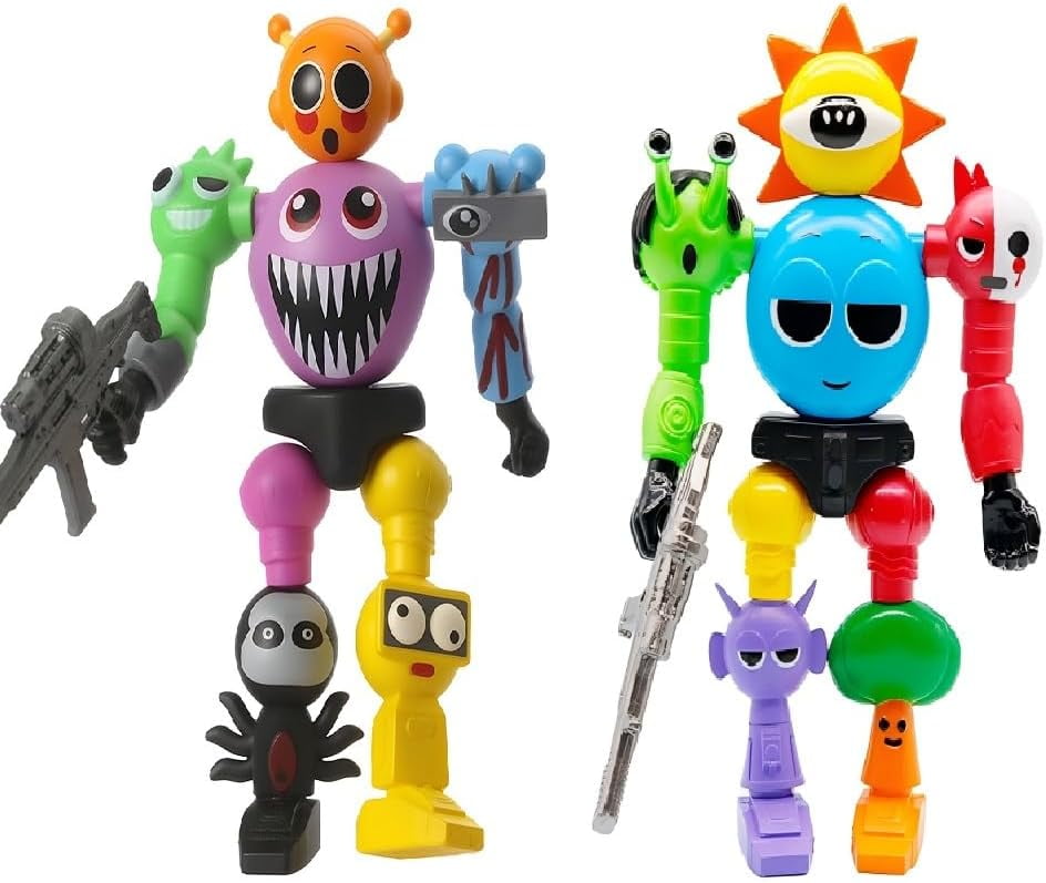 Sprunki Action Figures,Sprunki Toys Sprunkies Game,Office Room Figurine ...