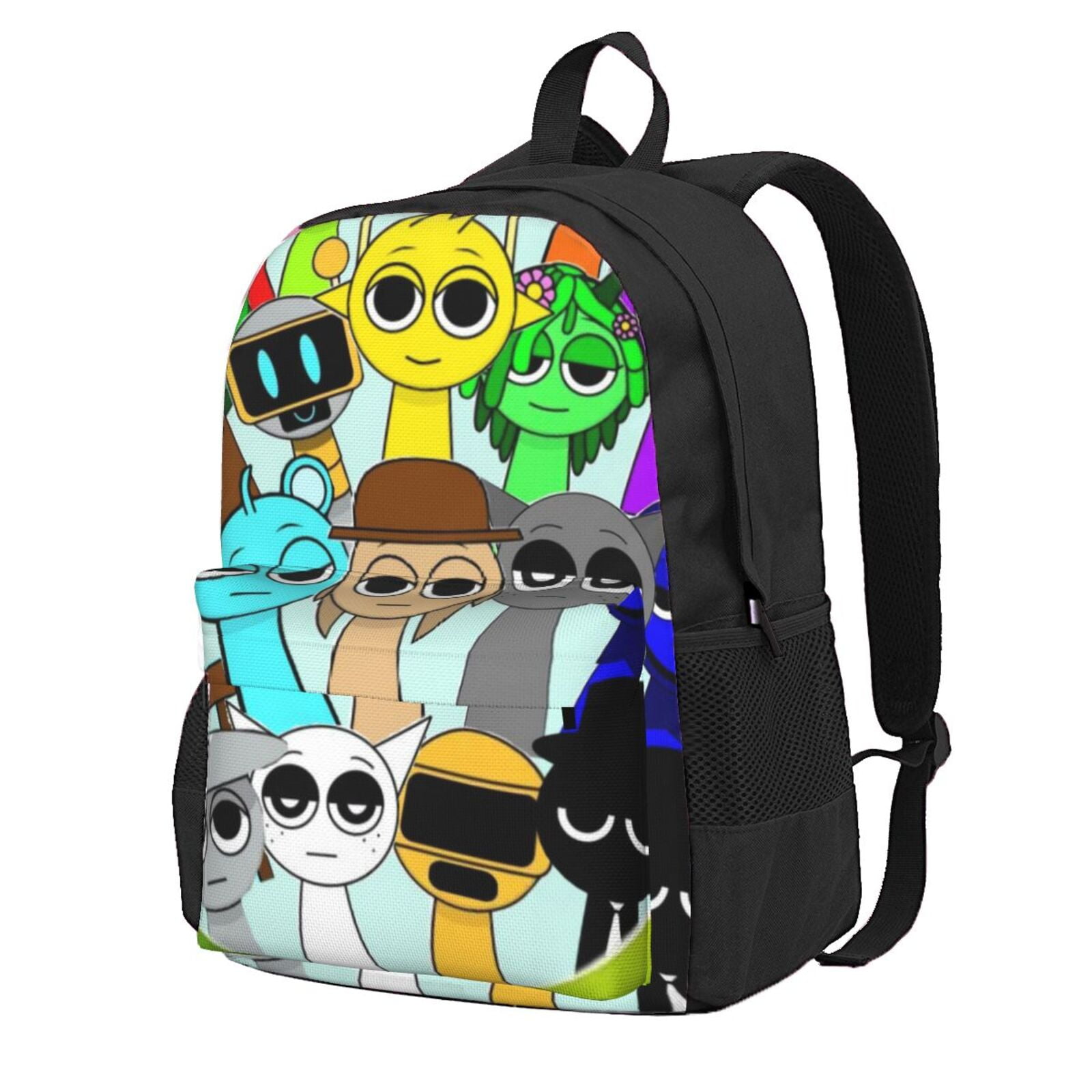 Sprunki Adult Backpack Trendy Unisex Casual Rucksack Large Capacity ...