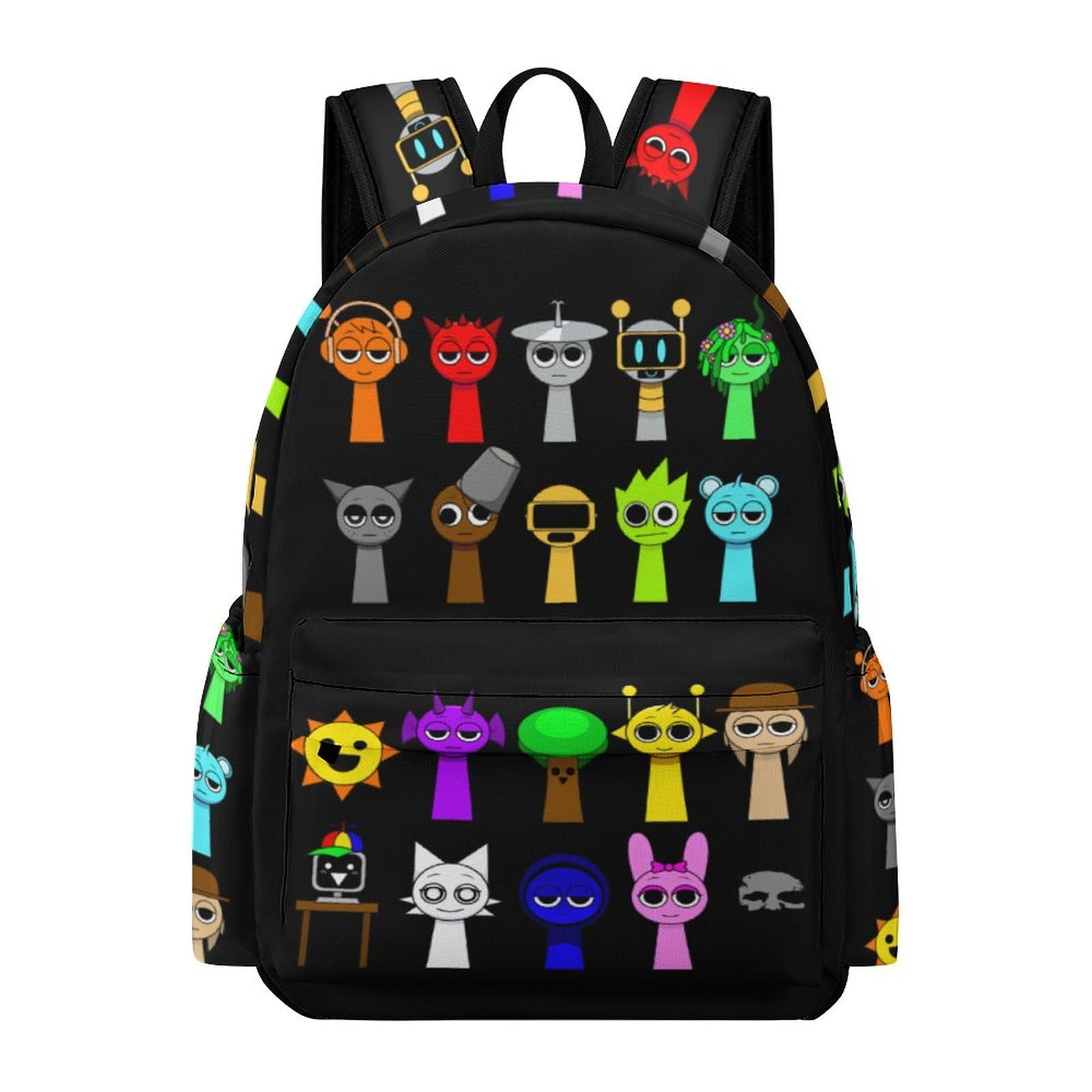 Sprunki Backpack Single Compartment Backpack Large Capacity - Walmart.com