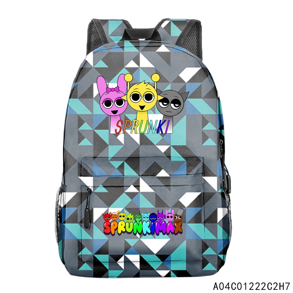 Sprunki Anime Backpack For Women Men, Fashion Daypack, Classic High ...
