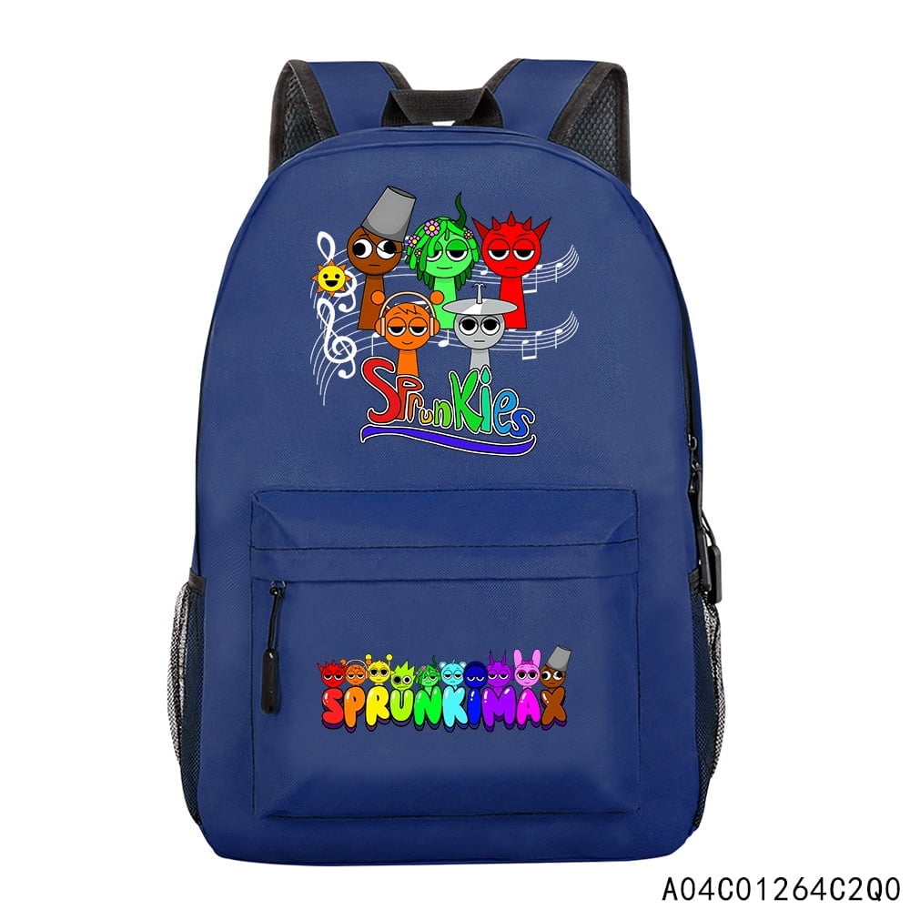 Sprunki Anime Backpack For Women Men, Fashion Daypack, Classic High ...