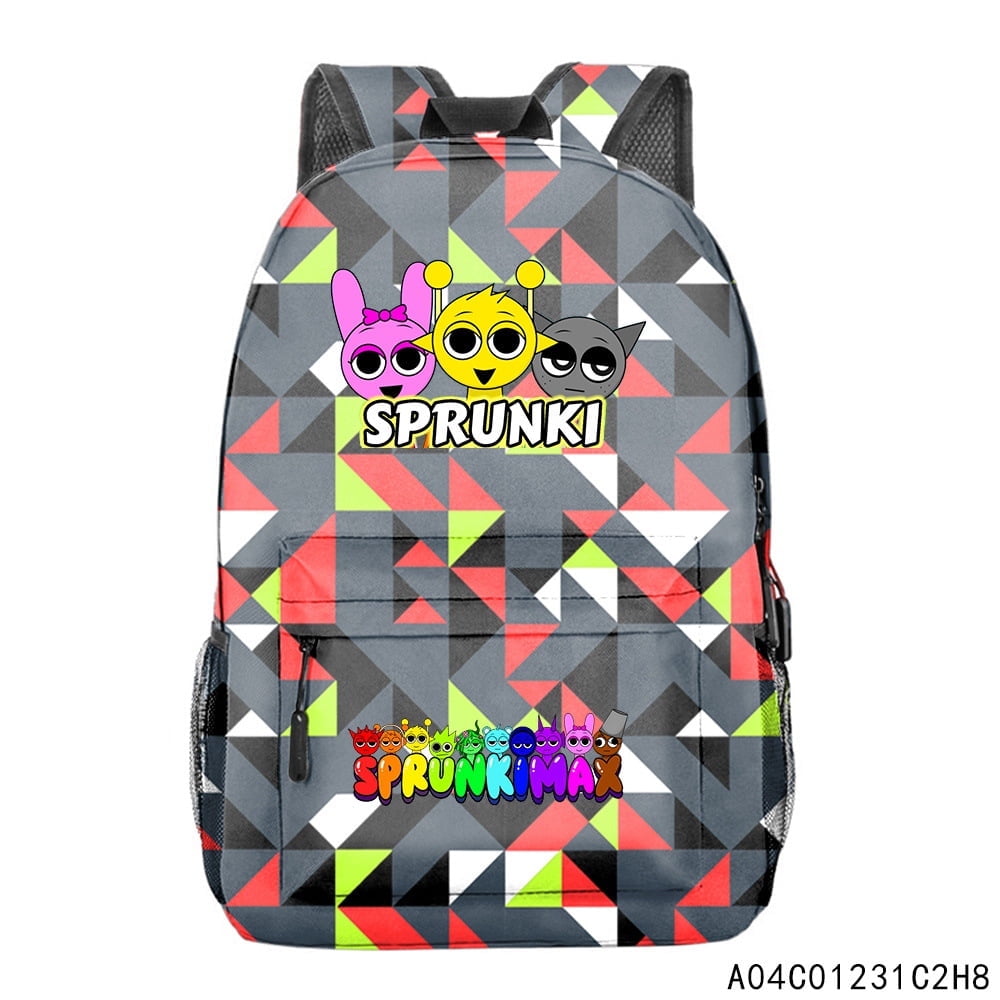 Sprunki Anime Backpack For Women Men, Fashion Daypack, Classic High ...