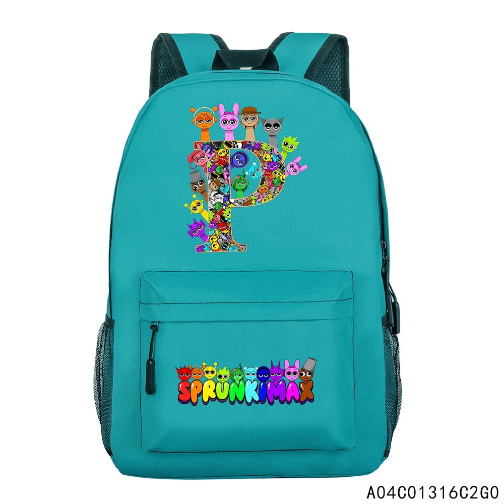Sprunki Anime Backpack For Women Men, Fashion Daypack, Classic High ...