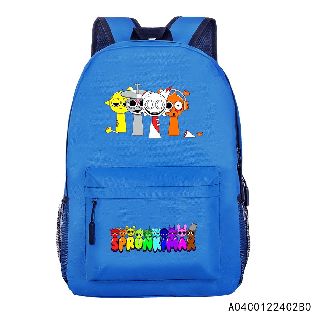Sprunki Anime Backpack For Women Men, Fashion Daypack, Classic High ...