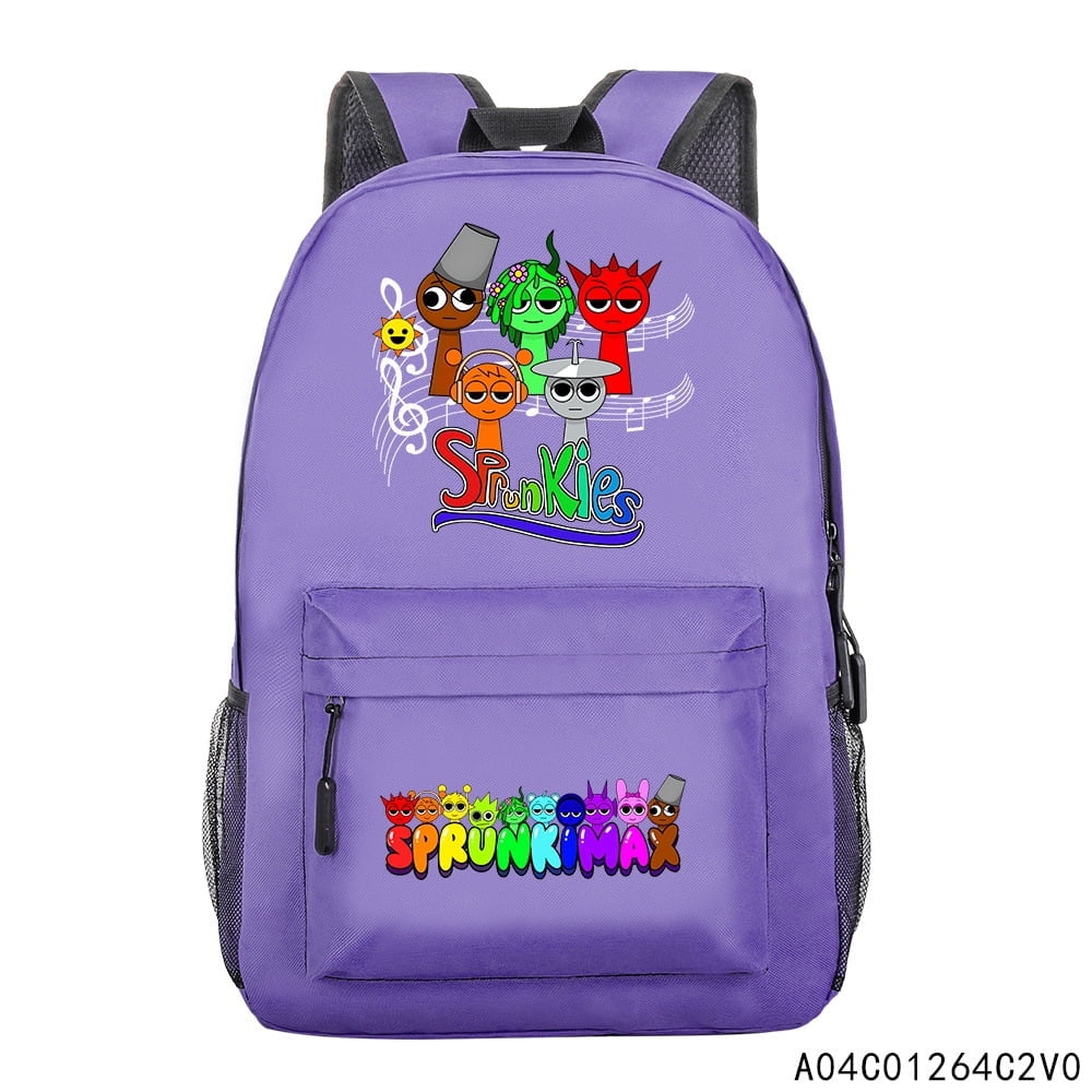 Sprunki Anime Backpack For Women Men, Fashion Daypack, Classic High ...