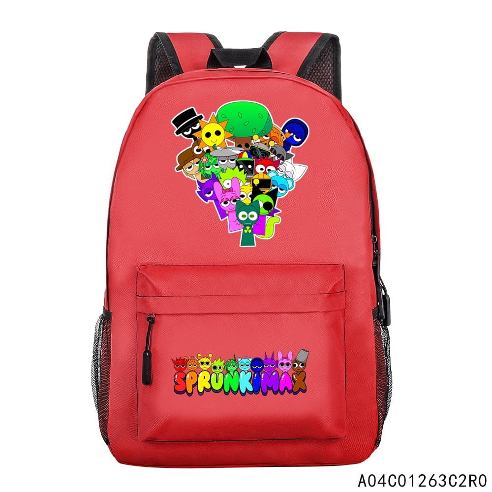 Sprunki Anime Backpack For Women Men, Fashion Daypack, Classic High ...