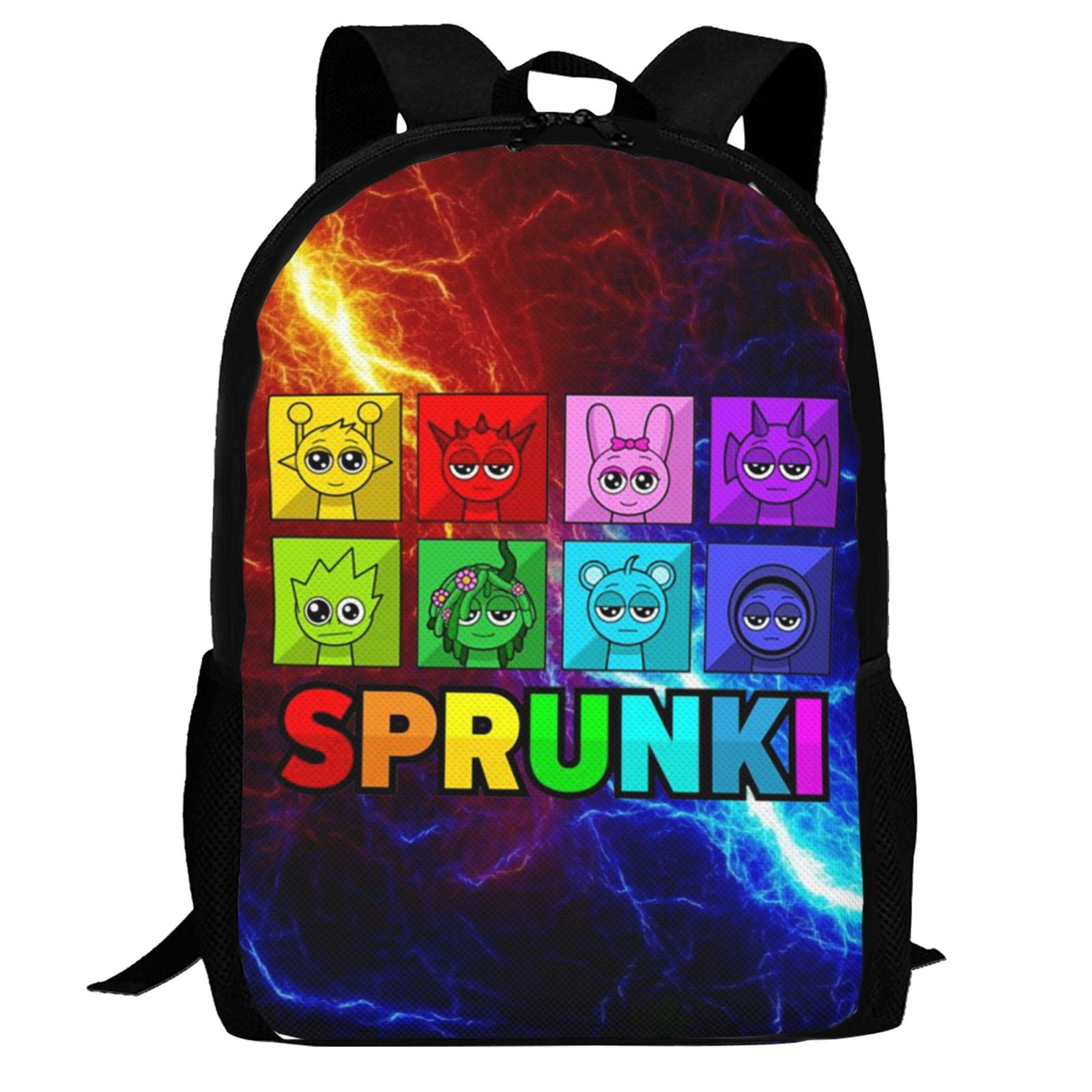 Sprunki Backpack,3d Print Laptop Backpack Lightweight Casual Daypack ...