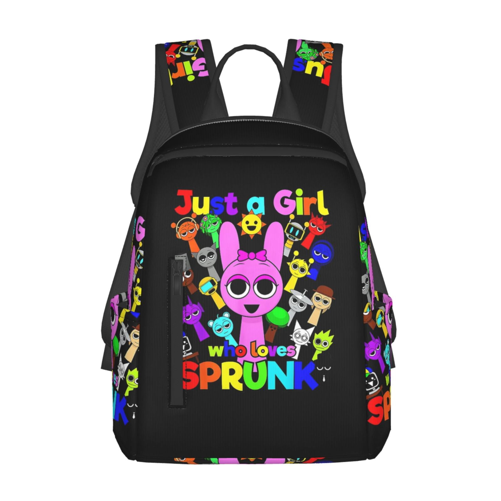Sprunki Backpack Book Bags Casual Daypack For Travel Work Office ...