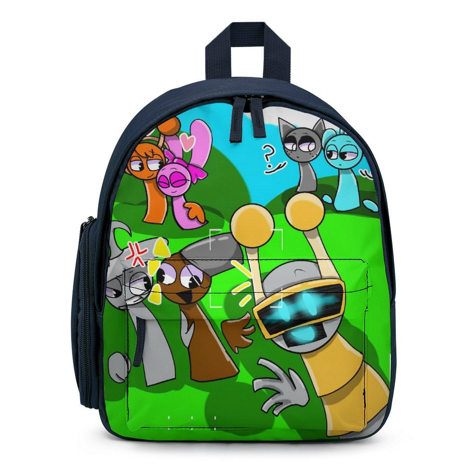 Sprunki Backpack Shoulder Bags Daypack Backpacks Lightweight Bag Travel ...