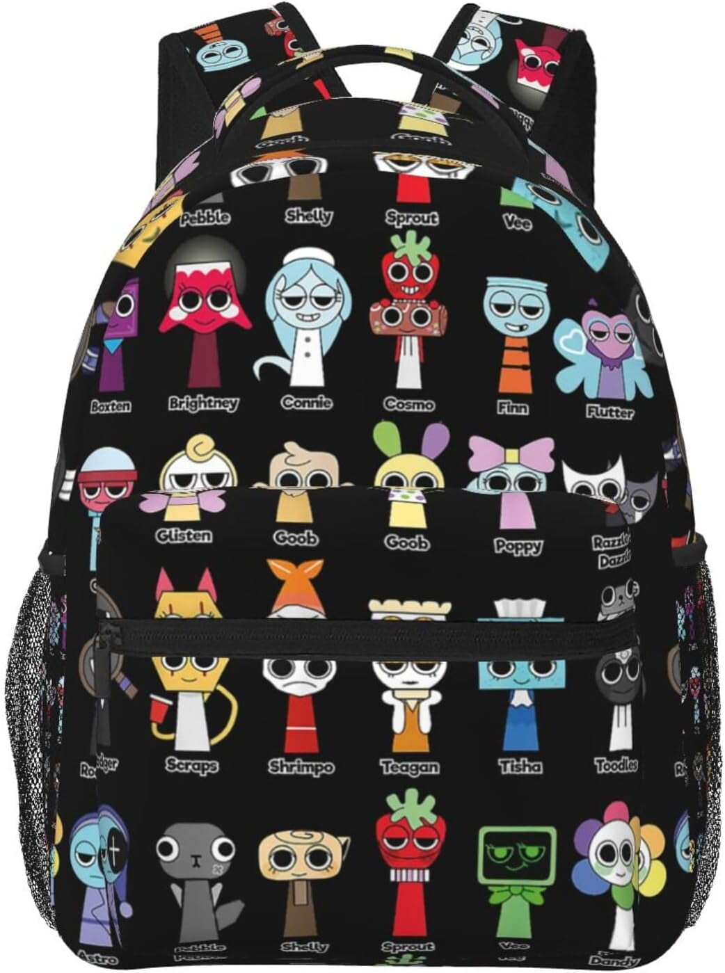 Sprunki Backpack Hiking Work Laptop Backpack Fan Kawaii Merchandise ...