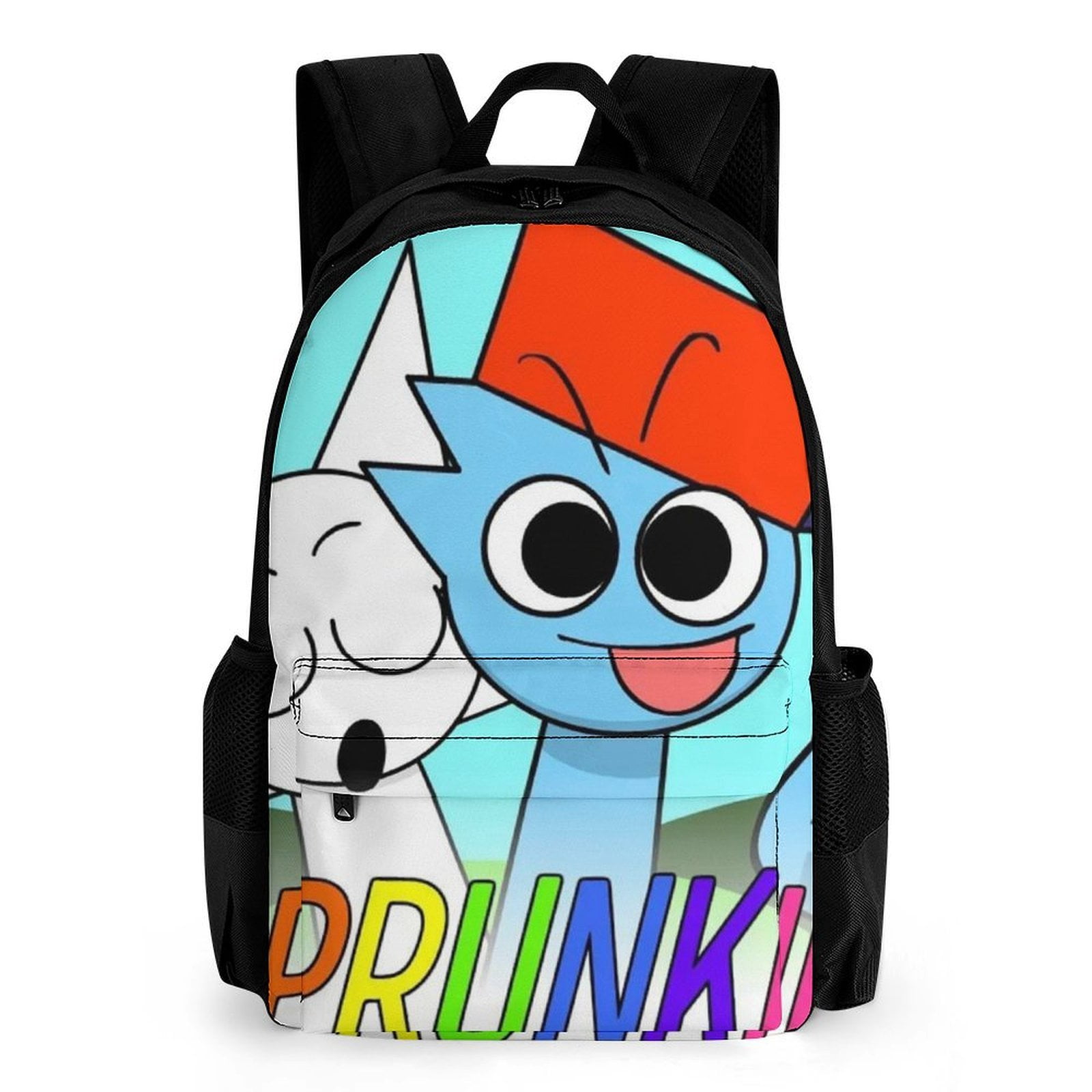 Sprunki Backpack Laptop Bag Large Capacity Multipurpose Daypack Student ...